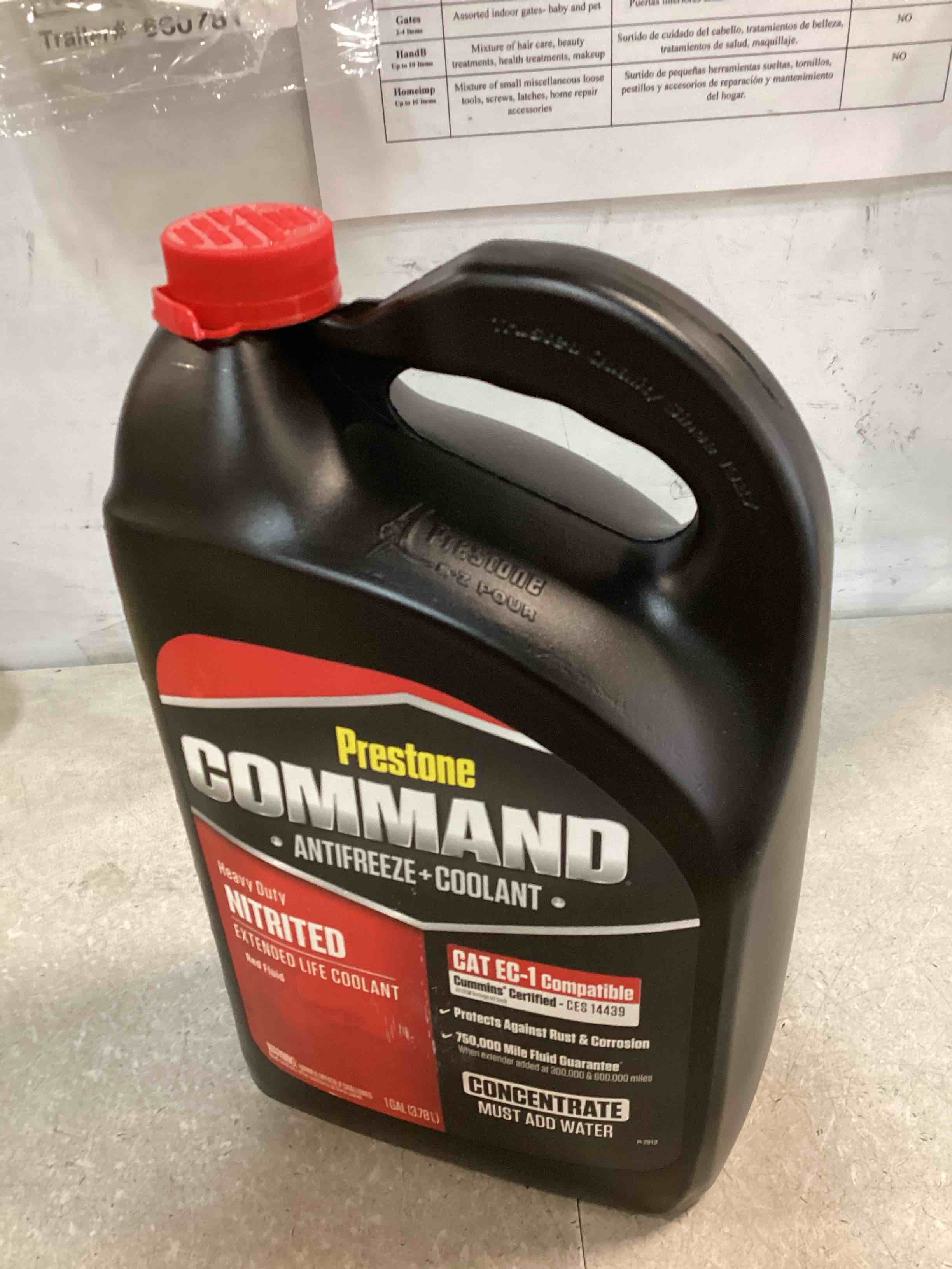 Prestone Prestone HD Antifreeze/ Coolant Concentrate 1 gallon jug sold ...