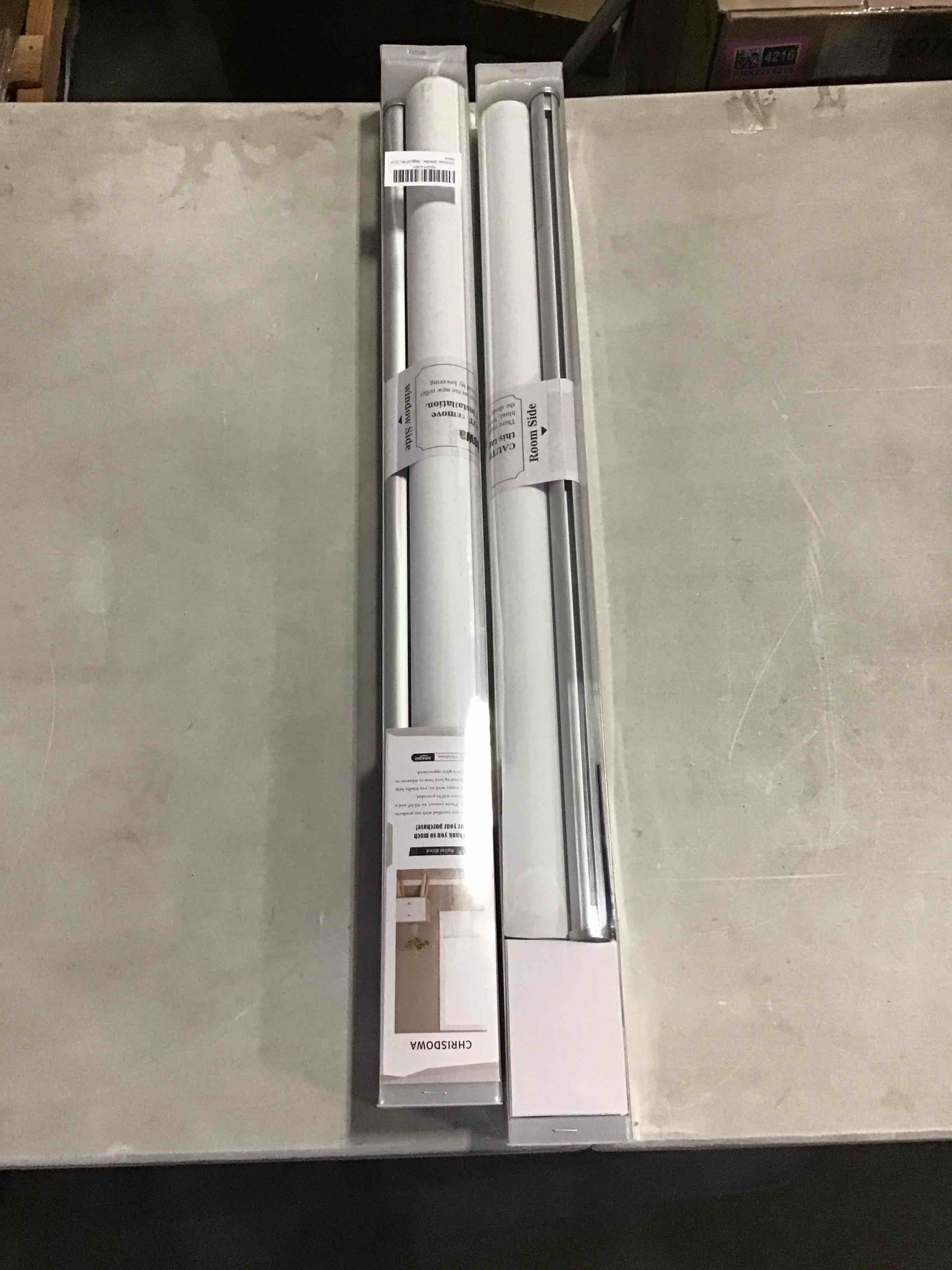 Assorted Lot of Window Blinds (Standard, Cordless, Faux Wood, Roller ...