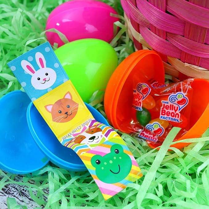 Pre Filled Easter Eggs With Toys Prefilled Easter Eggs 100 Pack Plastic ...