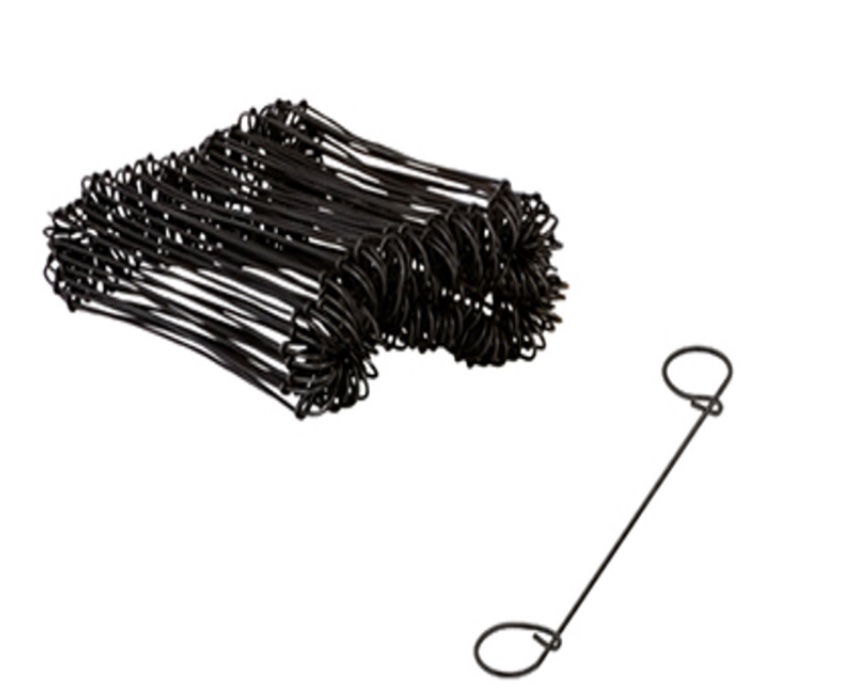 4-1/2 in. 17-Gauge Bar Ties, Black Annealed (5000 Ties/Roll), Grip Rite ...