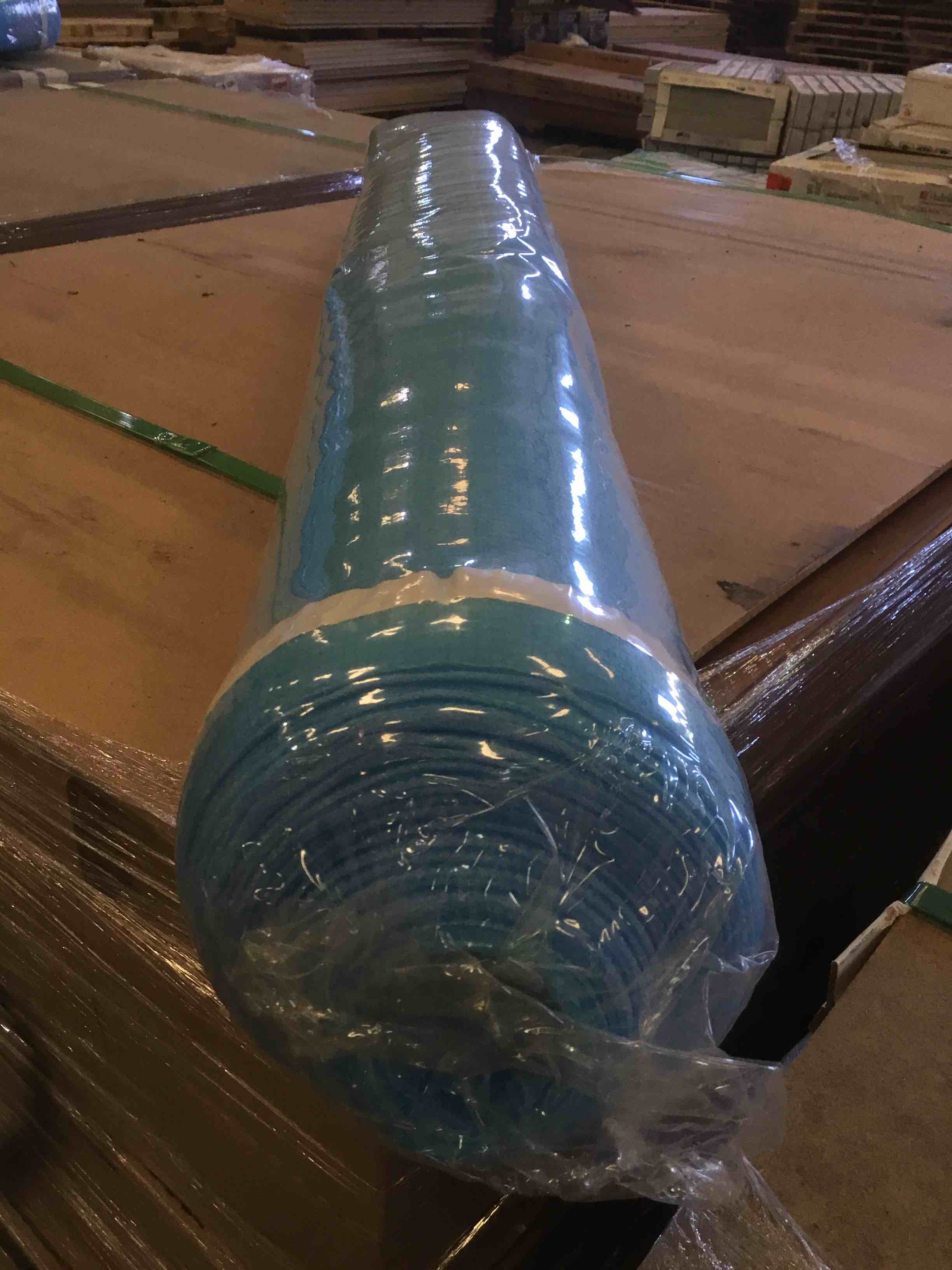 2mm Blue Foam Underlayment, 100 sq. ft. per roll, 10 rolls total, bid ...