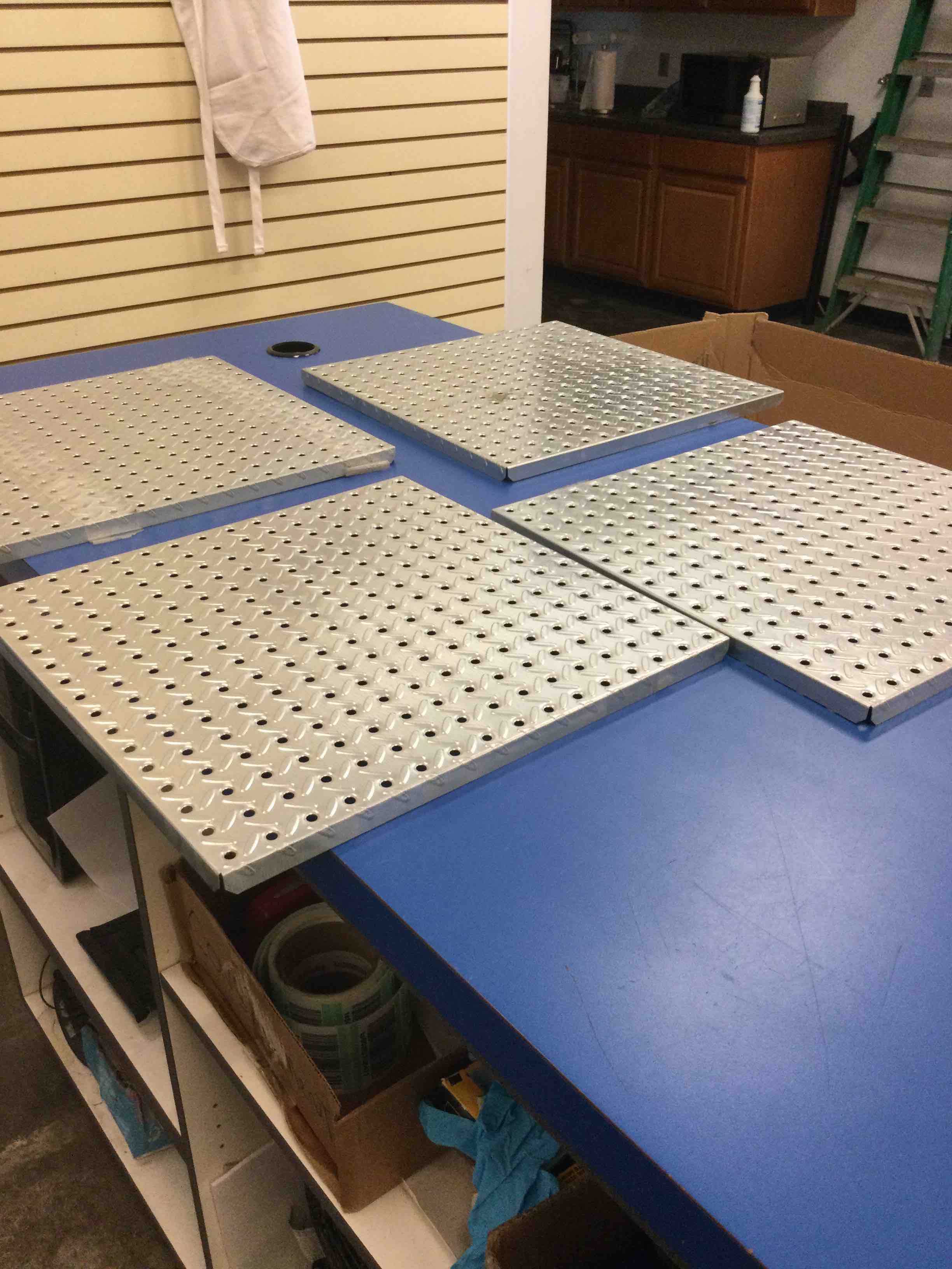 Diamond tread multipurpose 16x16 muti uses STAINLESS STEEL!!