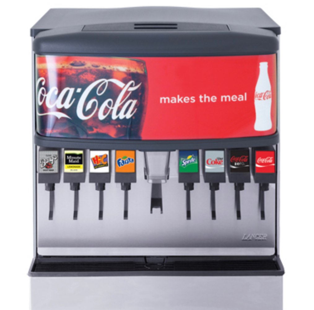 lancer fountain pop and ice dispenser 45986