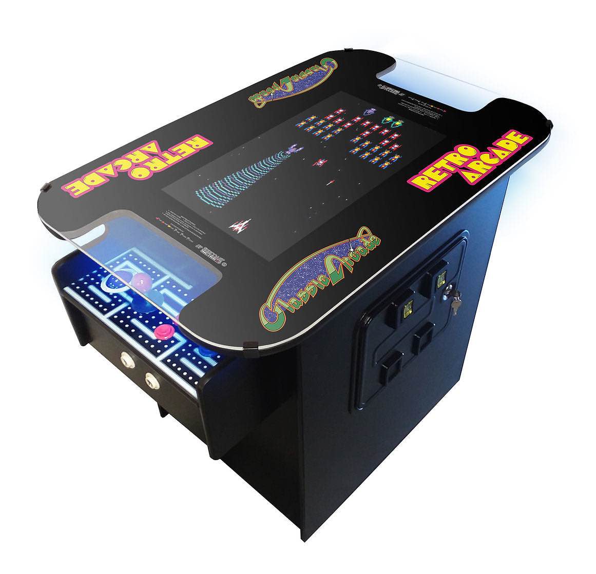 SUNCOAST ARCADE PREMIUM XL COCKTAIL ARCADE - 60 GAMES - 24" SCREEN