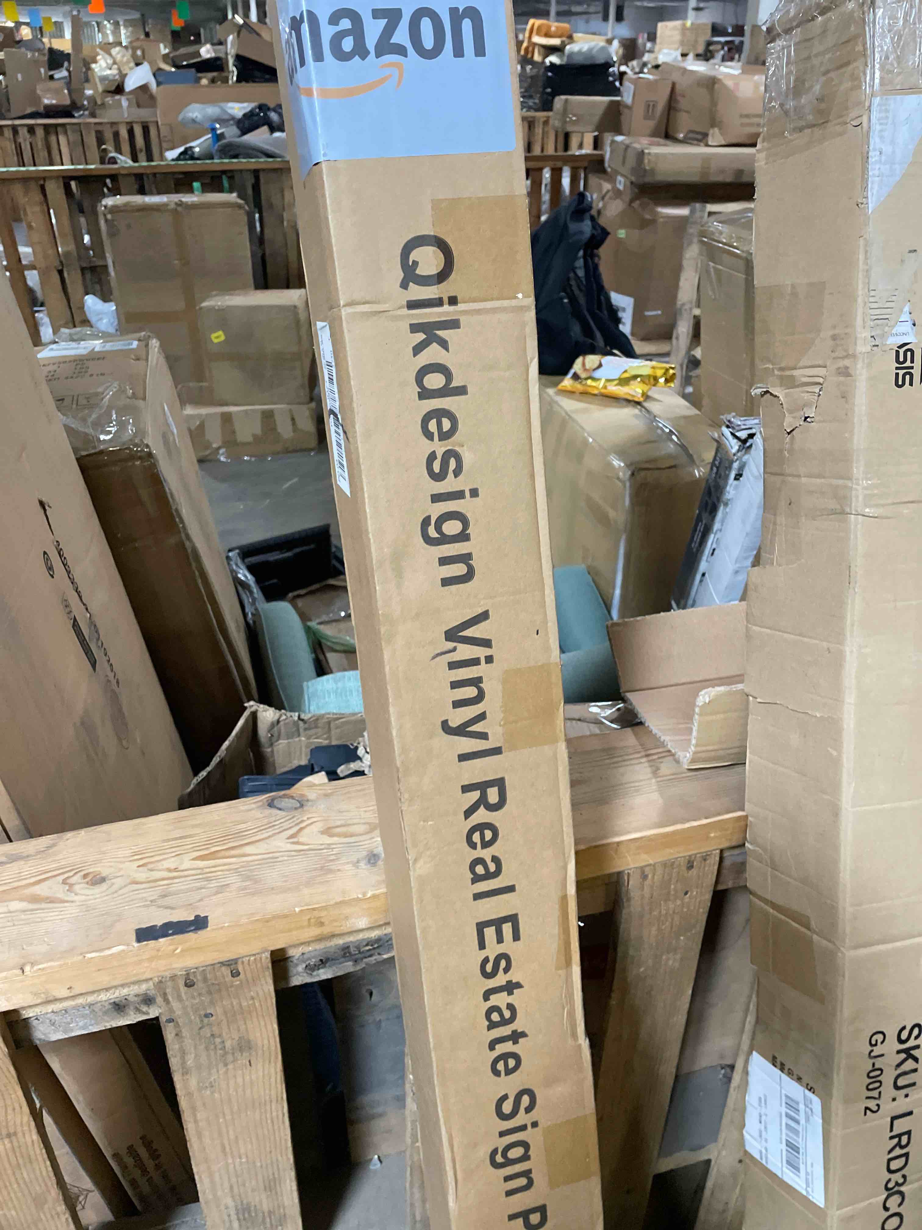 Vinyl PVC Real Estate Sign Post with Flat Cap 6' Tall - Commercial ...