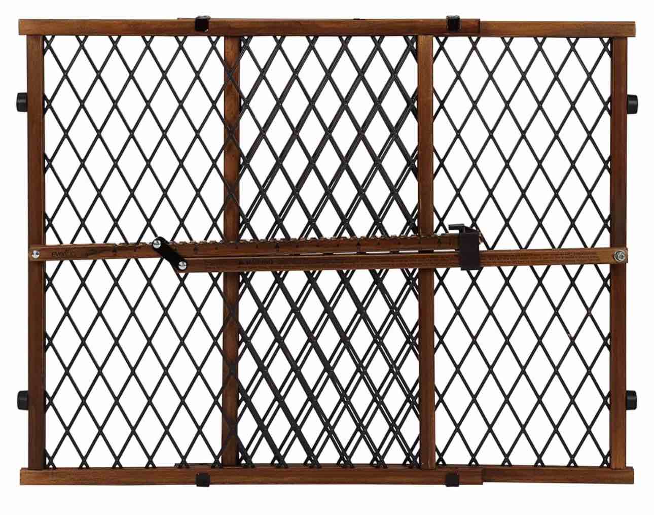 Evenflo Position & Lock Baby Gate, Pressure-Mounted, Farmhouse Collection