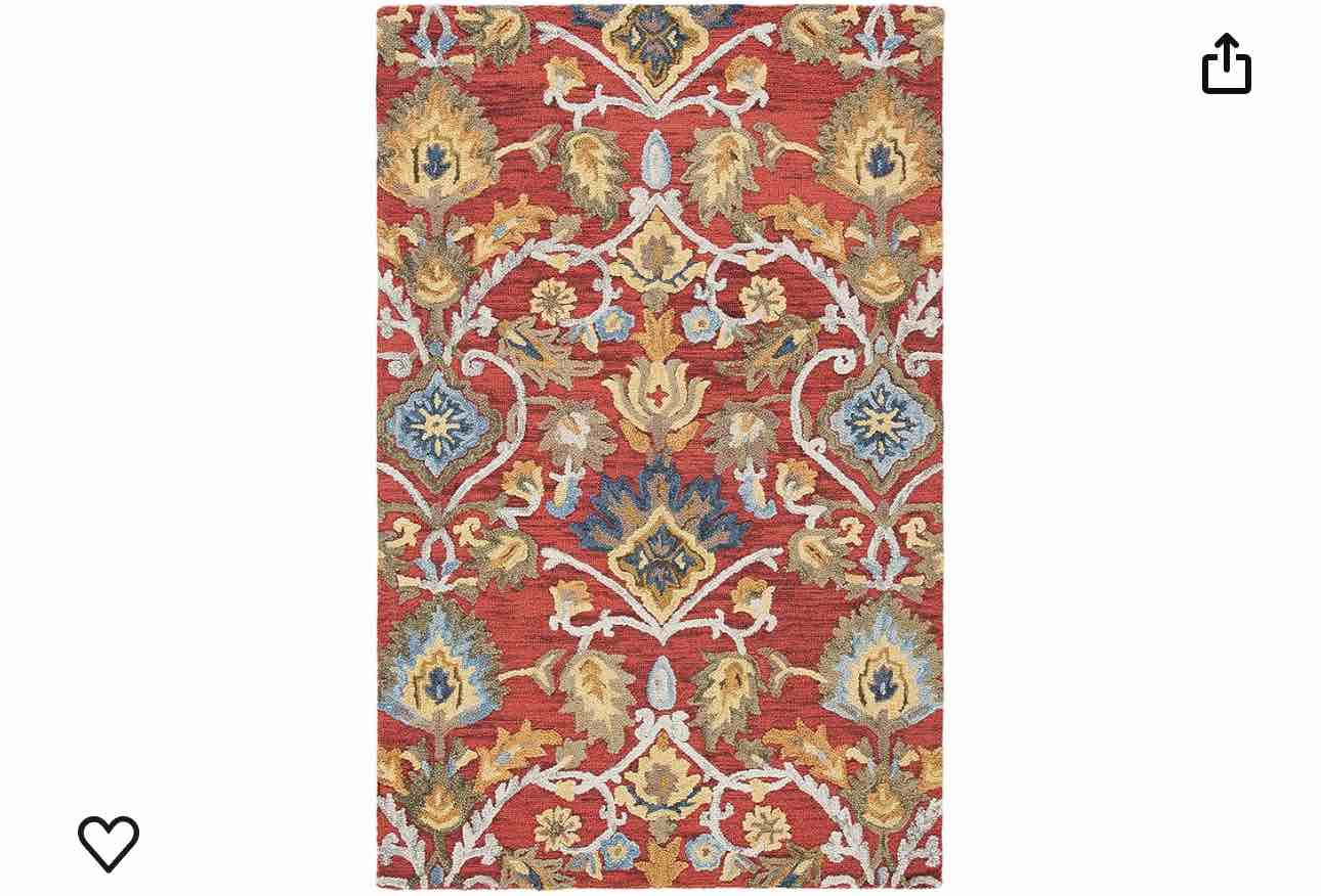 8' x 11' Rite Rug Floral
