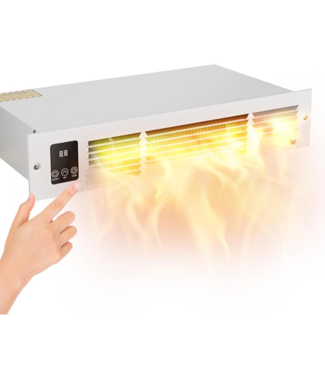 Kickspace Heater with Built-In Thermostat and Timer, HTA15 Under ...