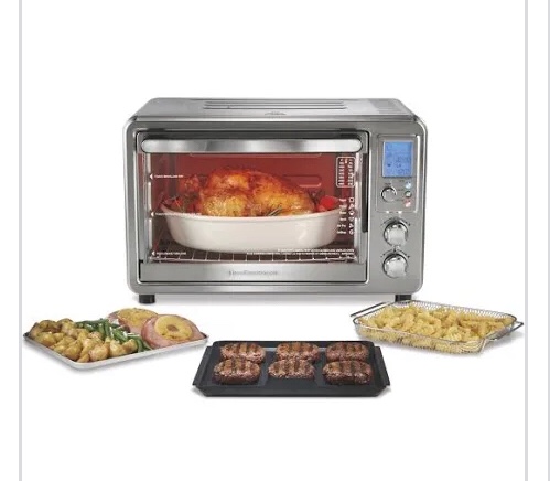 Hamilton Beach Sure-Crisp Digital Air Fryer Toaster Oven with ...