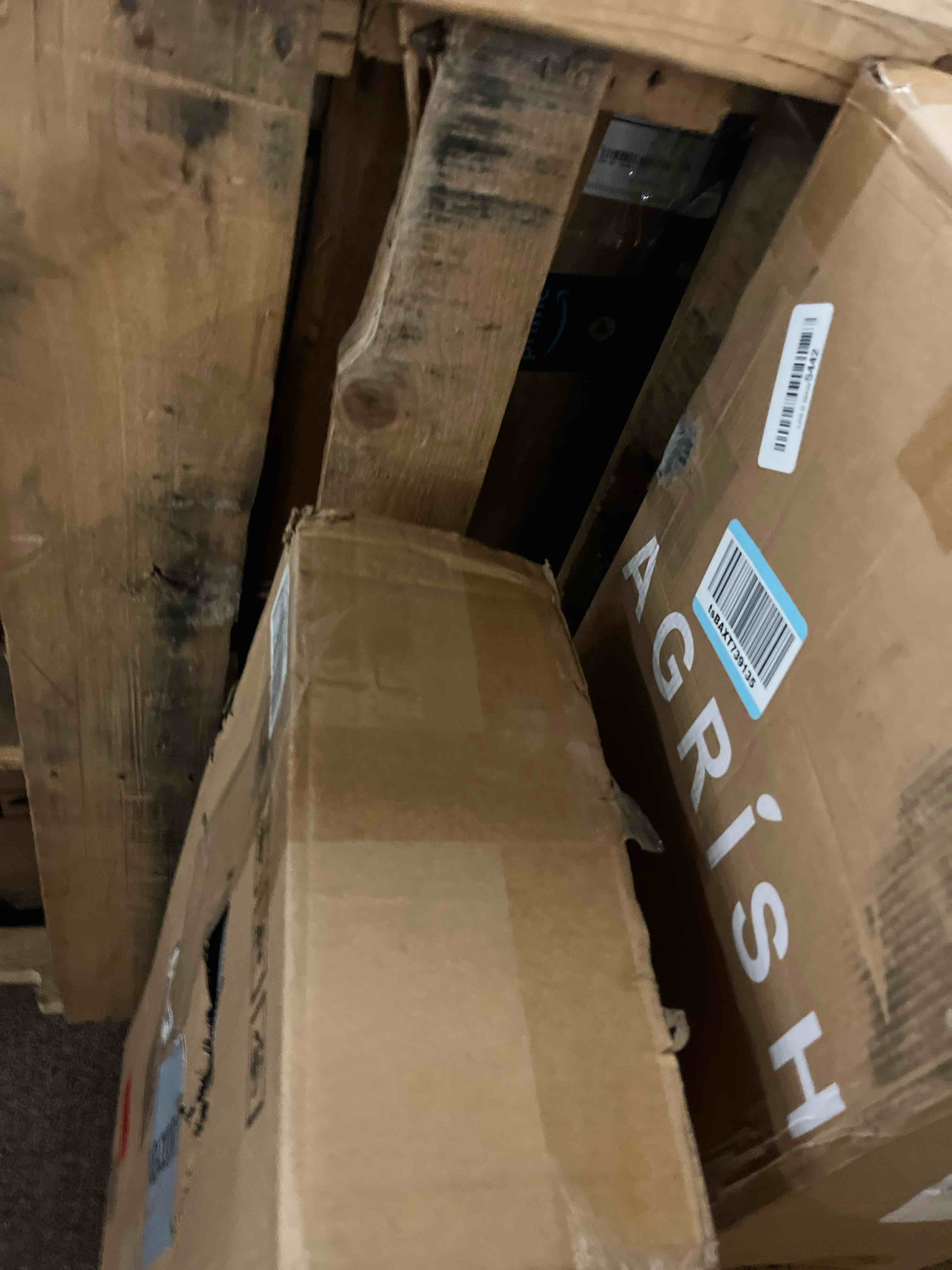 Visual Art Decor Large 5 Pieces Forest Landscape Wall Art Yellow and ...