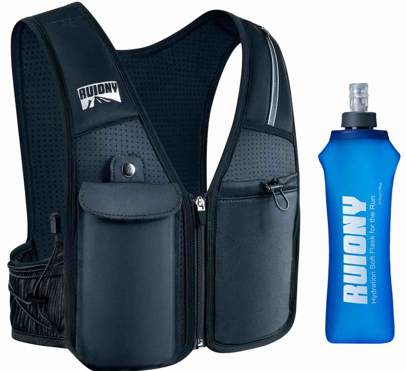 Running Vest for Women Men, USA Original Patent, Adjustable Chest ...