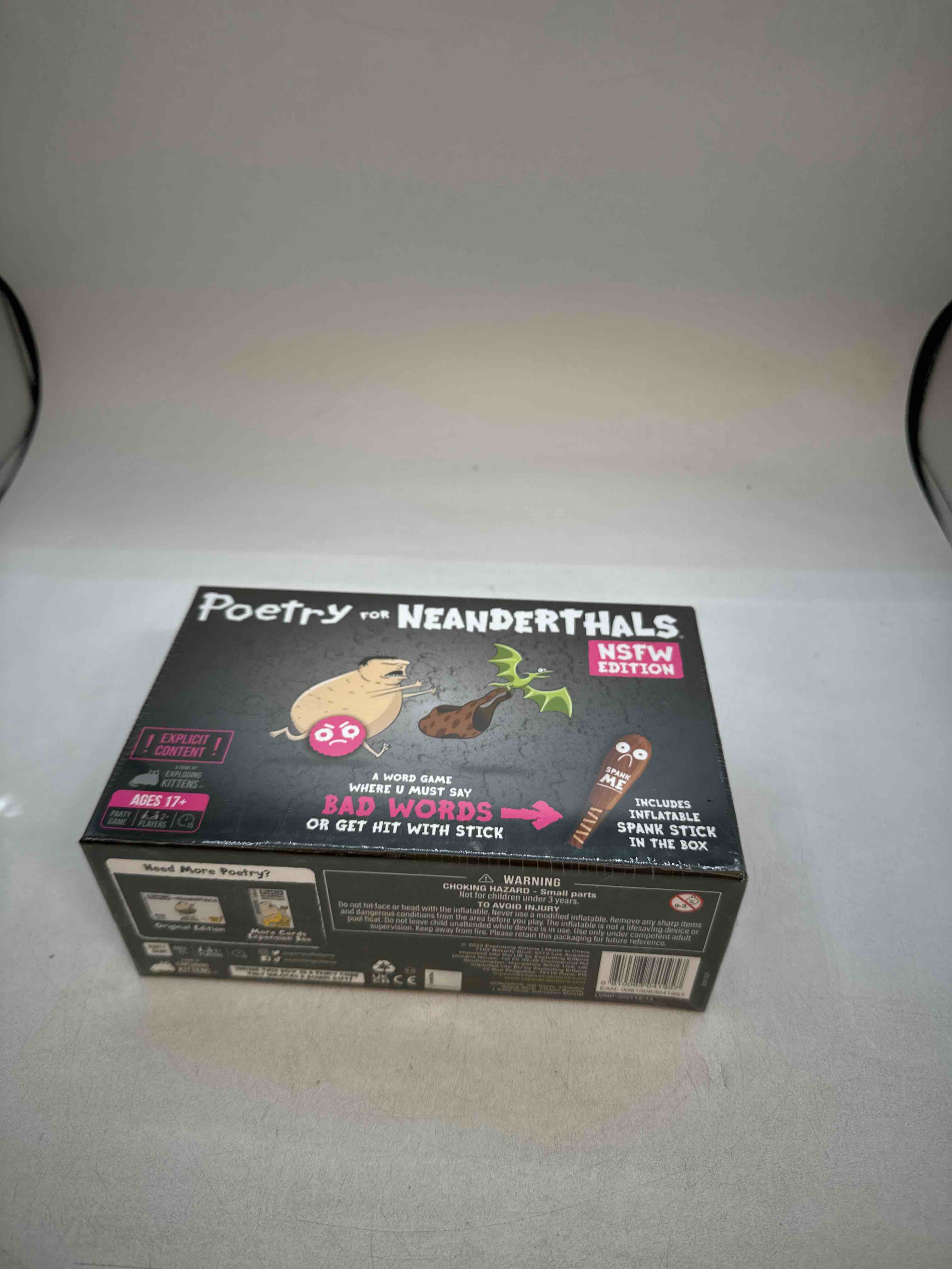 Poetry for Neanderthals Game NSFW Edition by Exploding Kittens