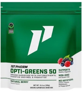 Opti-Greens 50 - Green Superfood Powder