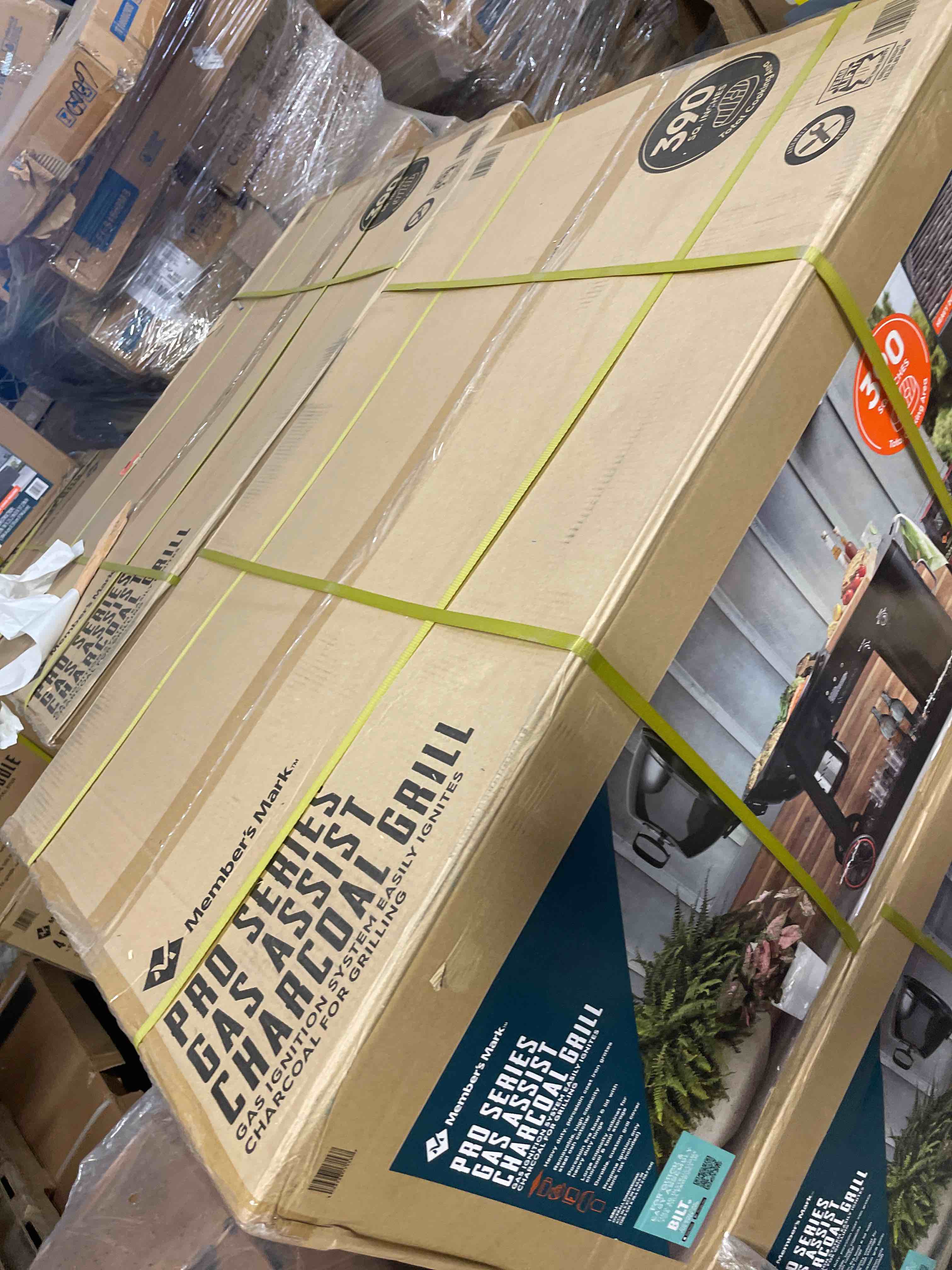 C35001-1 Pro Series Gas Assist Charcoal Grill