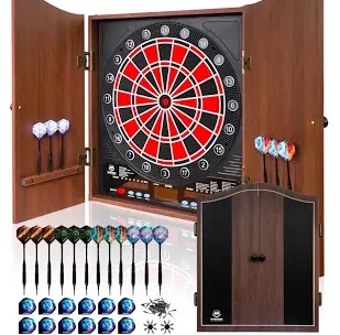 Dartboard Professional Electronic Dart Board with LED Digital ...