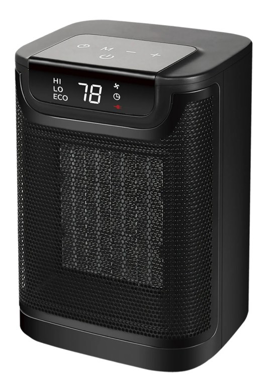 Soleil Digital Ceramic Heater 1500W,Space Heaters for Inside,Portable ...