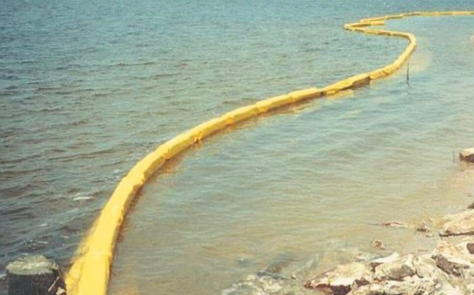 Mutual 3200 Type II Turbidity Barrier, 50' Length x 5' Width, 8" Float