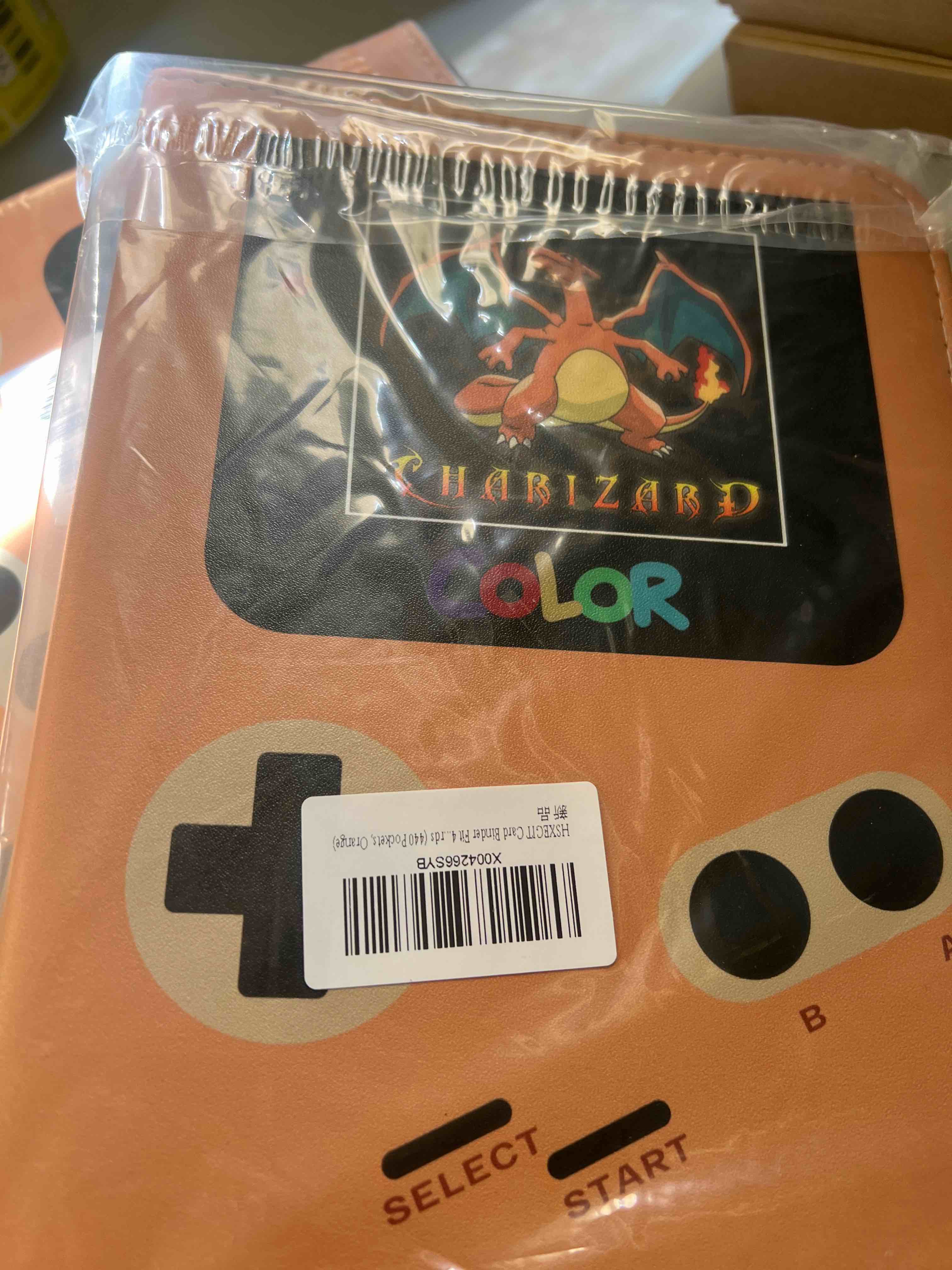 Card Binder 4 Pocket, Trading Card Binder Holder Fits 440 Cards with 55 ...