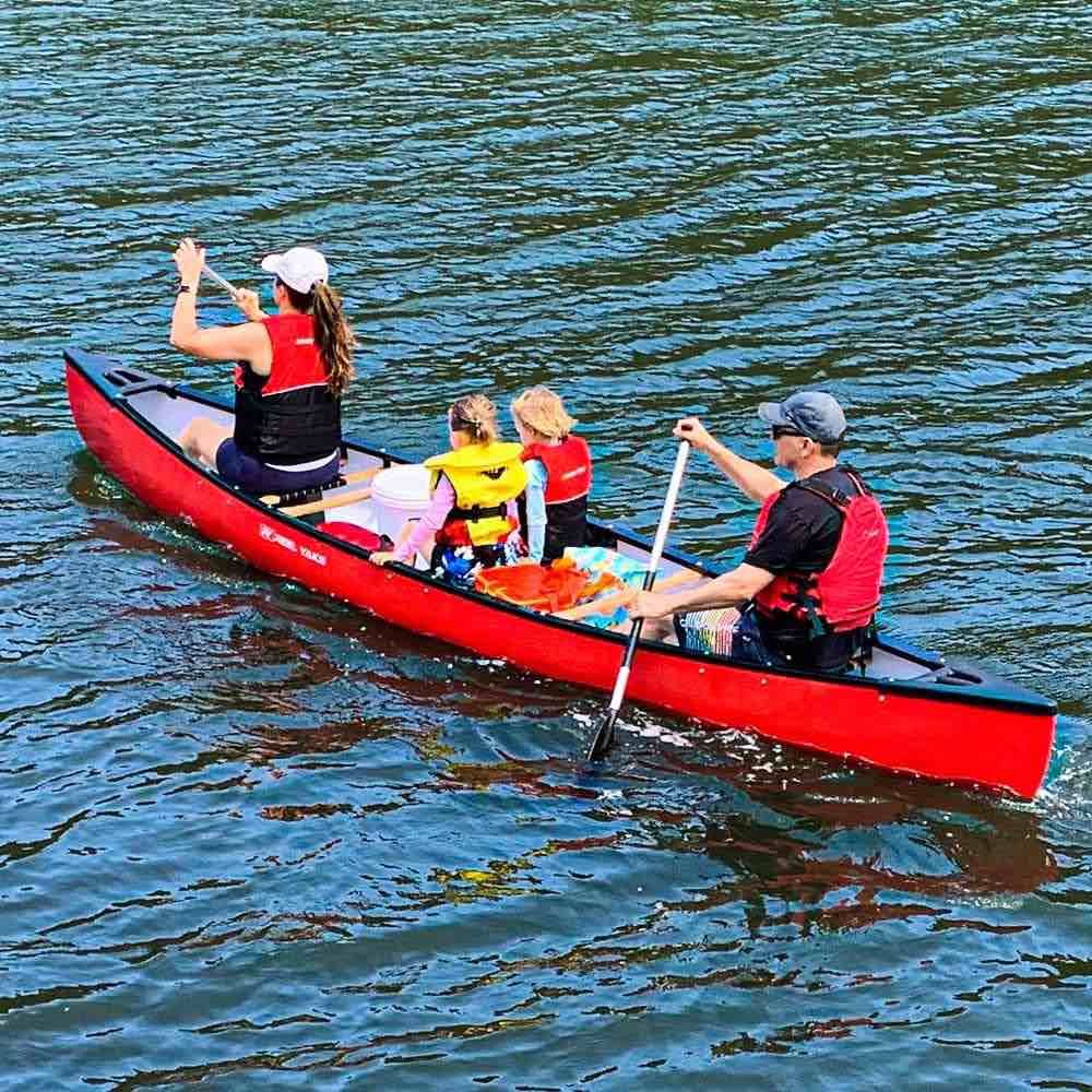 Expedition Canoe for Family or Fishing 15.8ft | 2 to 4 person ...