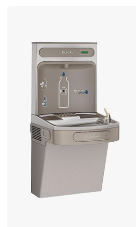 Elkay EZS8WSLK EZH2O Bottle Filling Station with Single ADA Cooler, Non-Filtered 8 GPH, 46.30 x ...