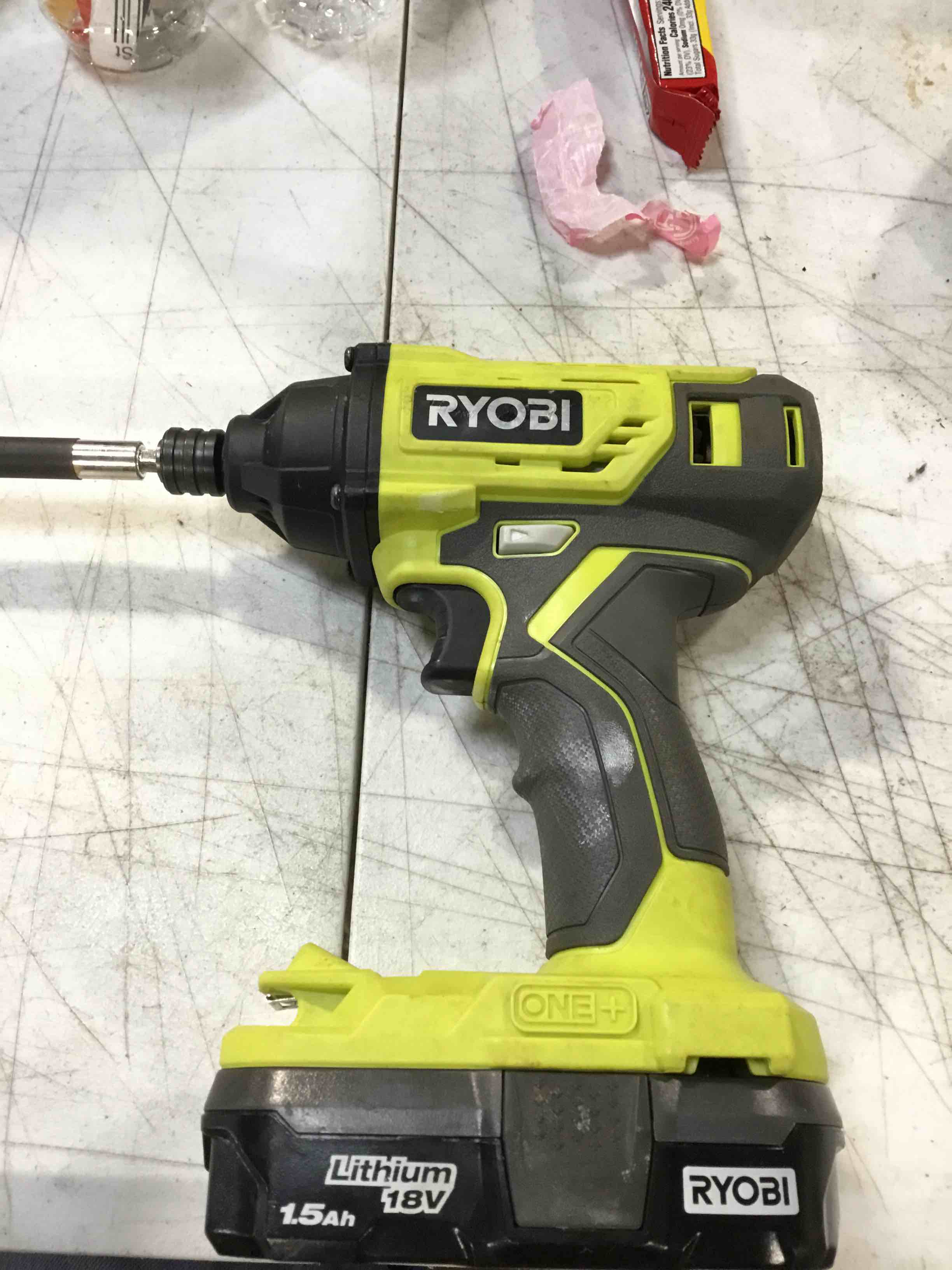 Ryobi Lithium 18v drill with 1.5Ah battery