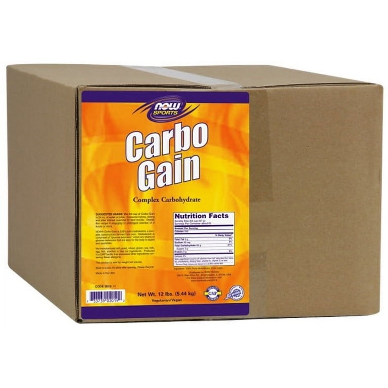 NOW Foods Carbo Gain - 12 lbs.