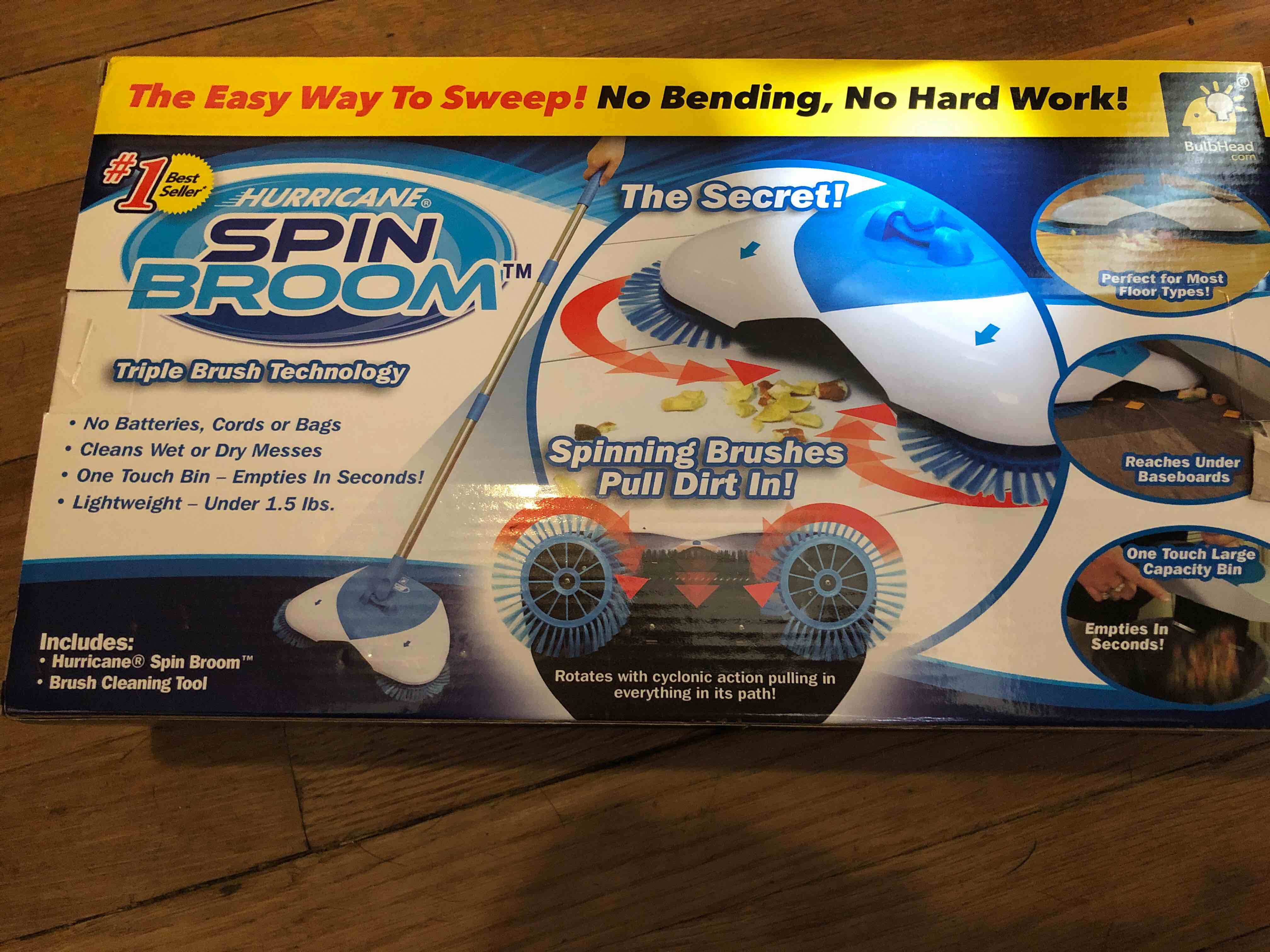 Hurricane Spin Broom