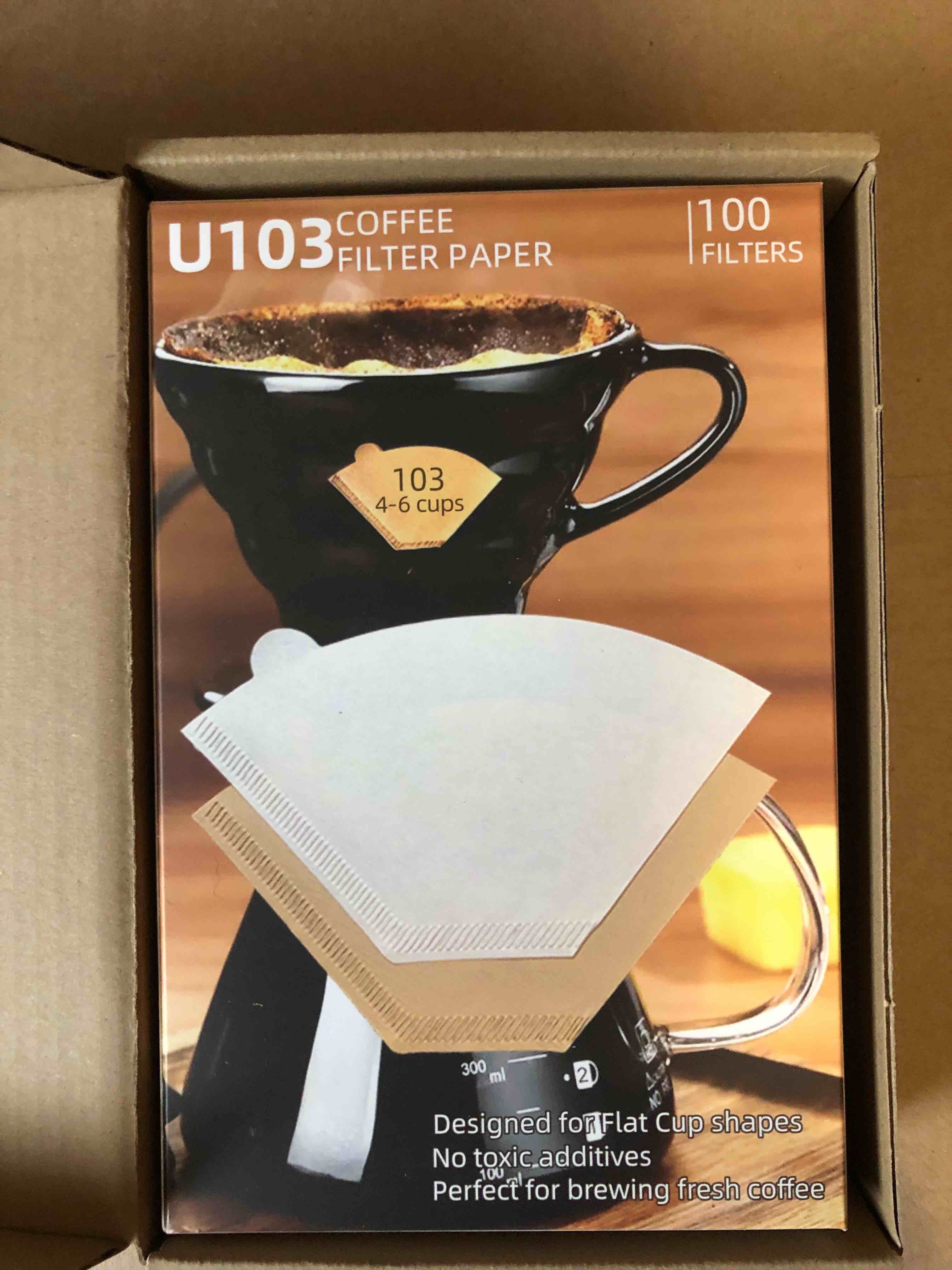 U103 Coffee Filter 100 ct