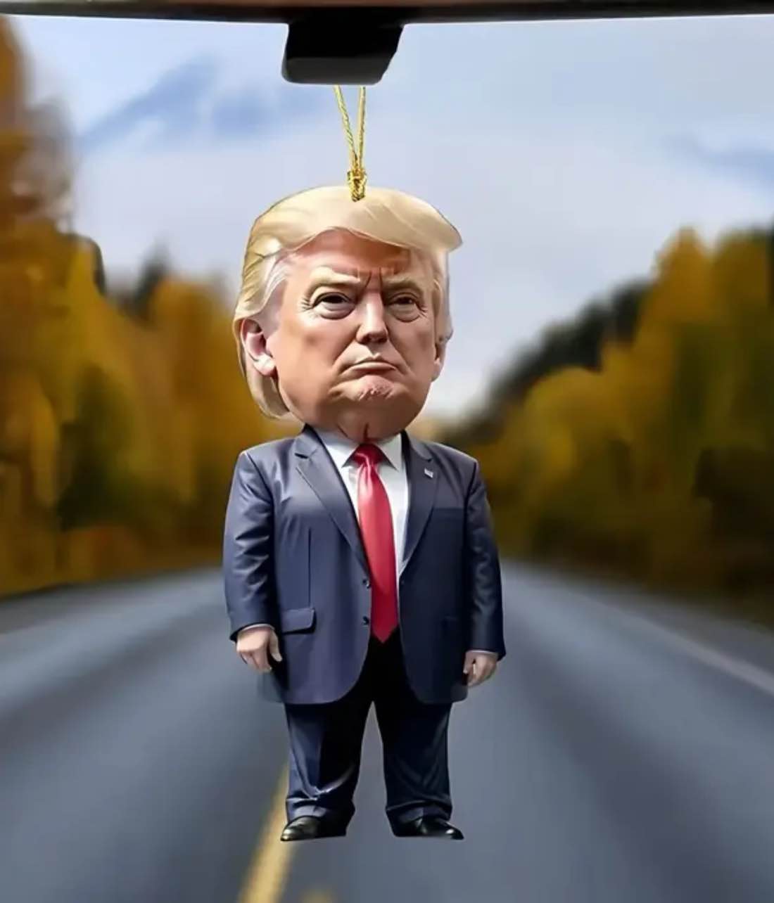 Trump Acrylic Car Decor