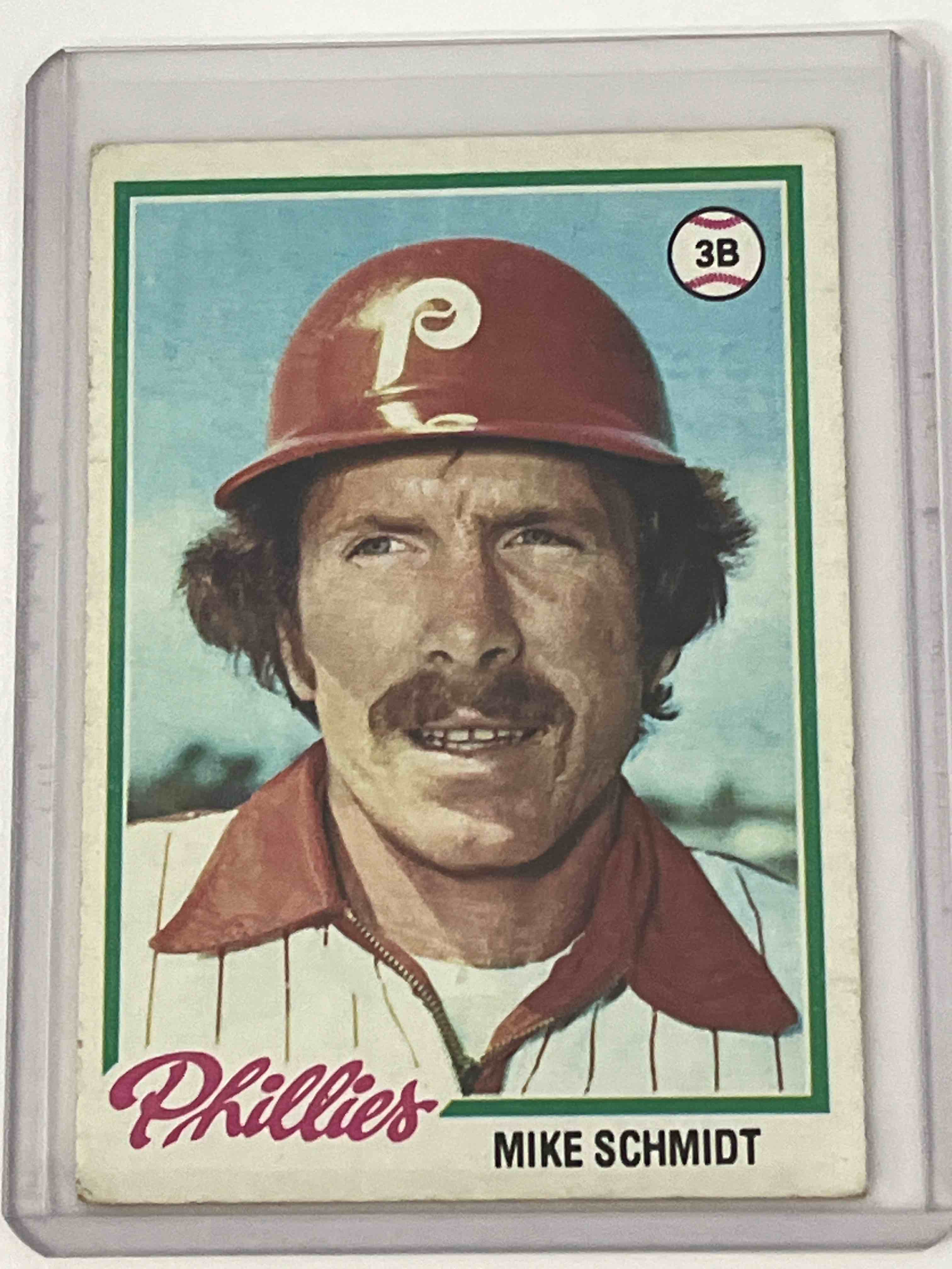 1978 TOPPS MIKE SCHMIDT BASEBALL CARD
