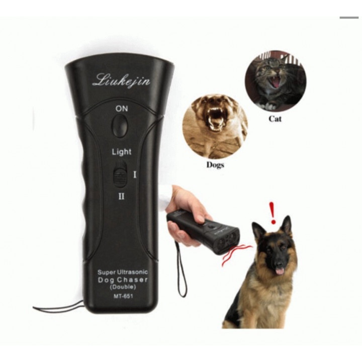 LIUKEJIN Super Ultrasonic Dog Chaser — Double Dog Chaser + Dog Trainer