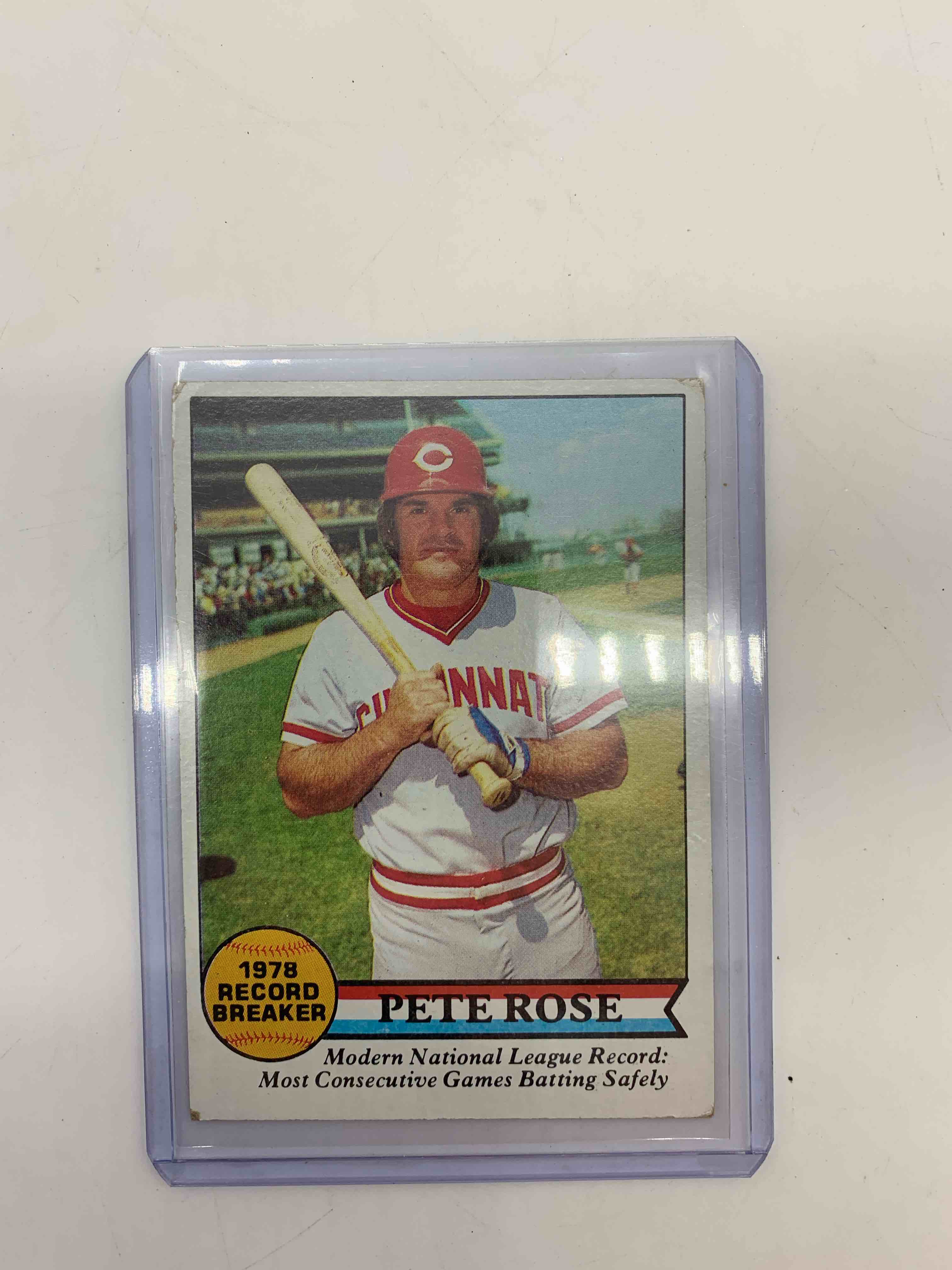 Topps Pete Rose Card