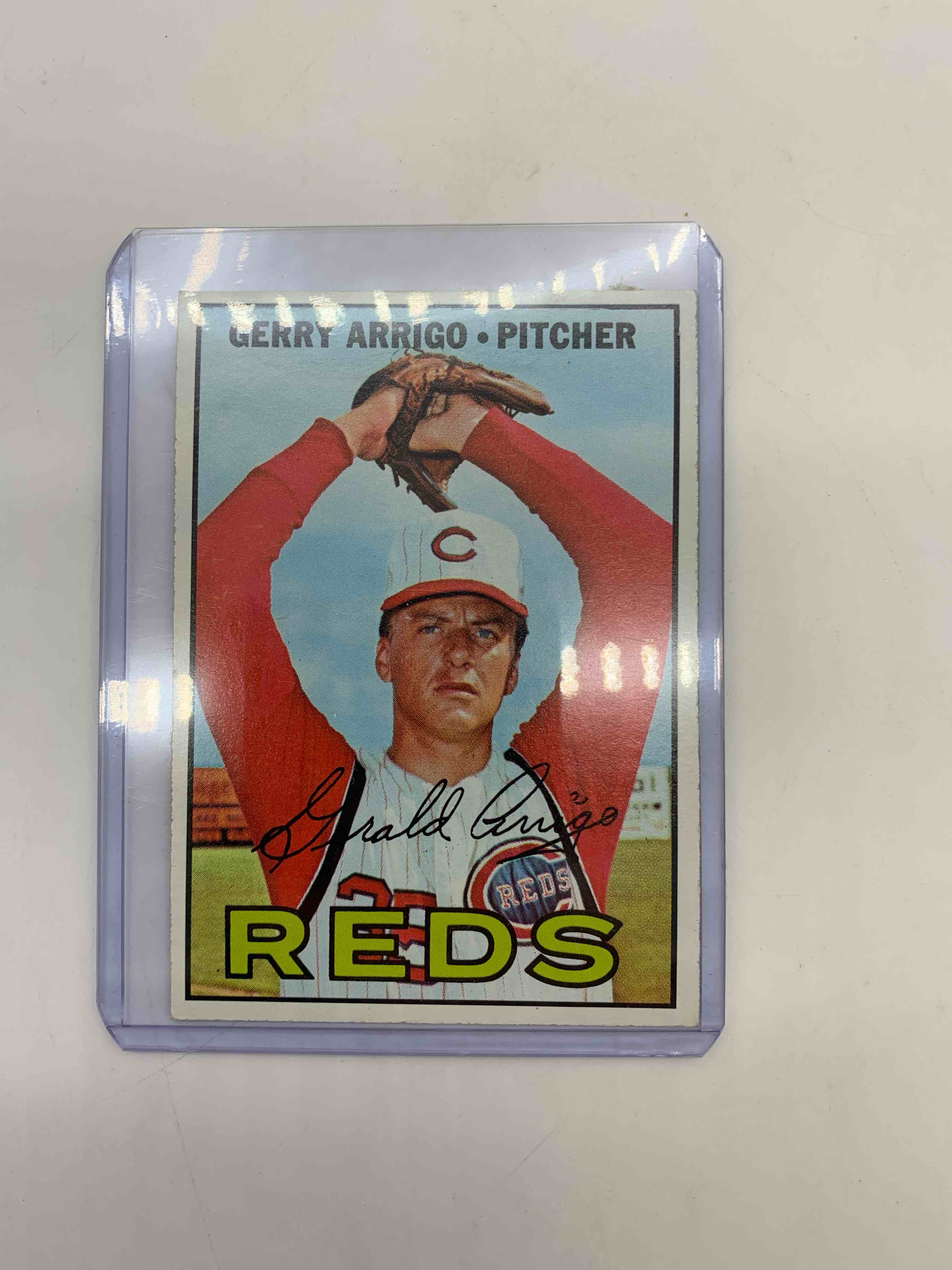 Gerry Arrigo Baseball Card