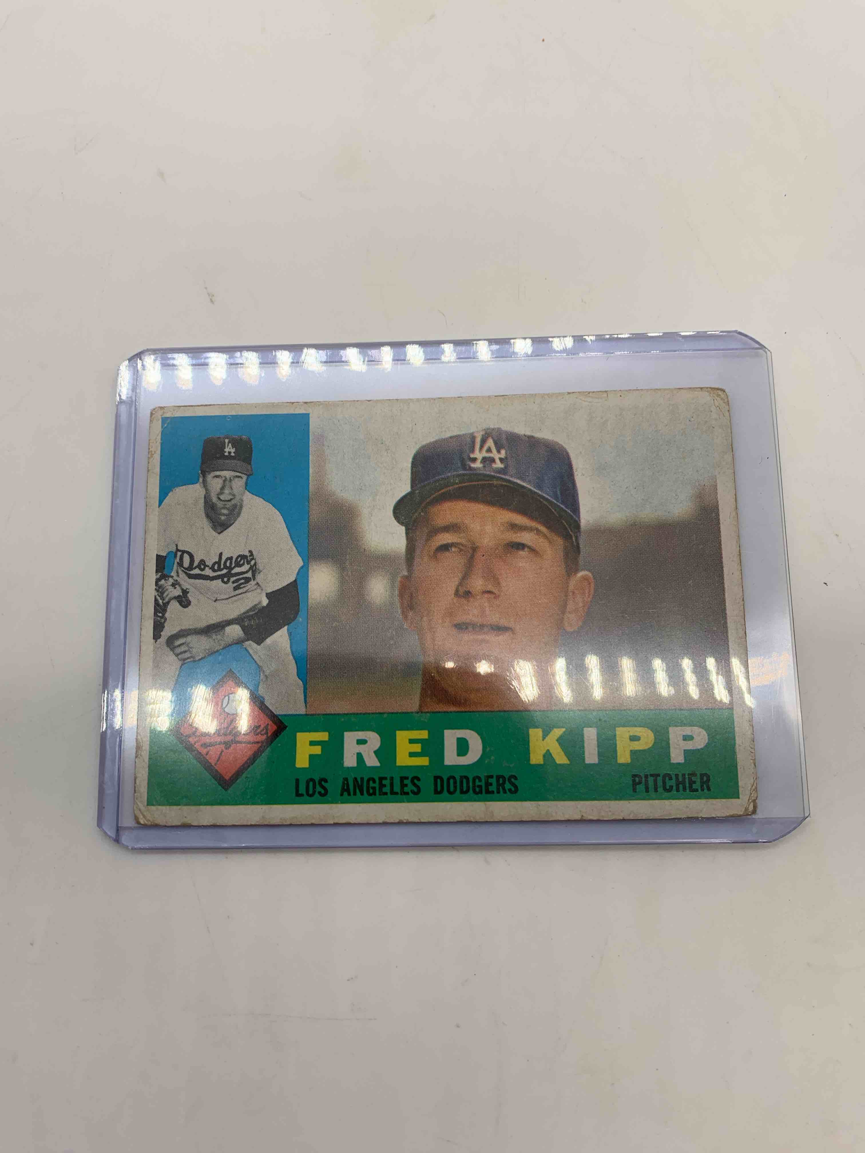 Fred Kipp Baseball Card