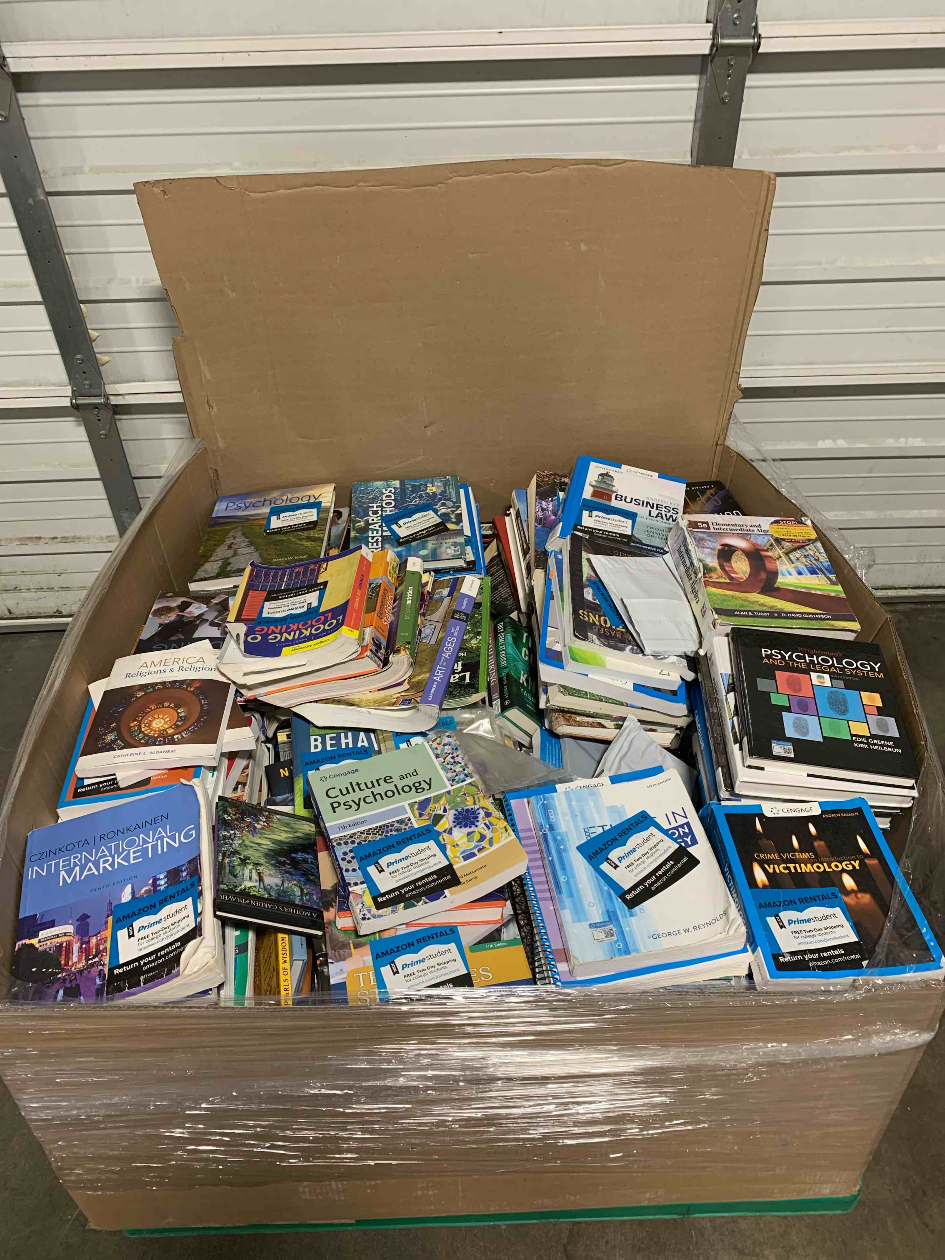 Pallet Of Assorted Books