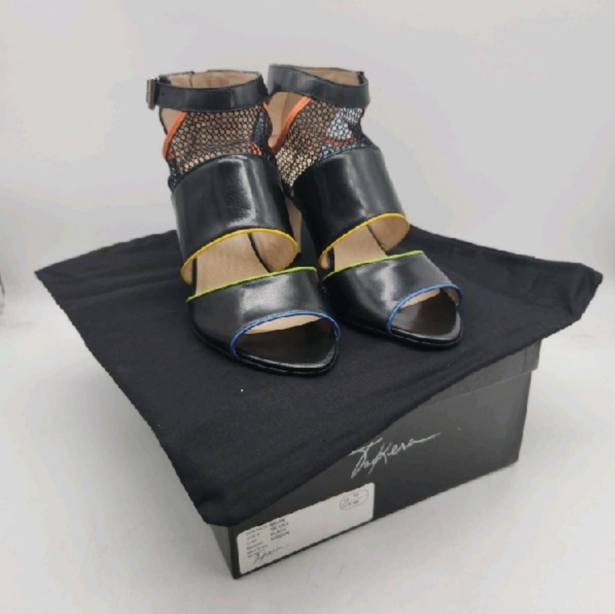 Takera Collection, Italian Made, Suede and Kidskin Leather with a 4 ...