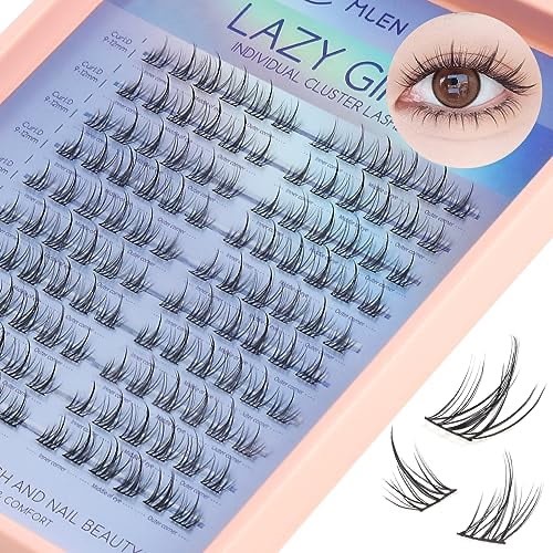 MLEN DIARY 120pcs Manga Lash Clusters Manga Anime Lash Clusters Wispy ...