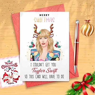 Taylor Swift Christmas Card