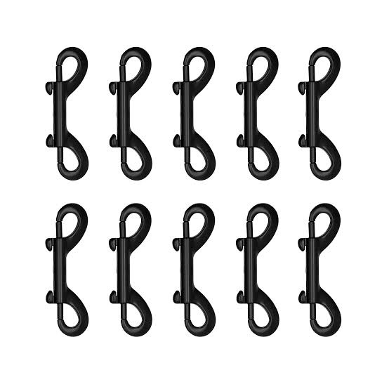10 PCS Bolt Snaps Double Ended Hook Heavy Duty Trigger Button, 3.5 inch ...