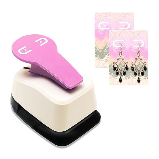 Earring Punch Card Tool, Earring Hole Punch, Earring Card Punch ...