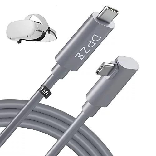 DPZZ USB-C Fiber Optic Link Cable for Oculus Quest 2, Quest VR Headset ...