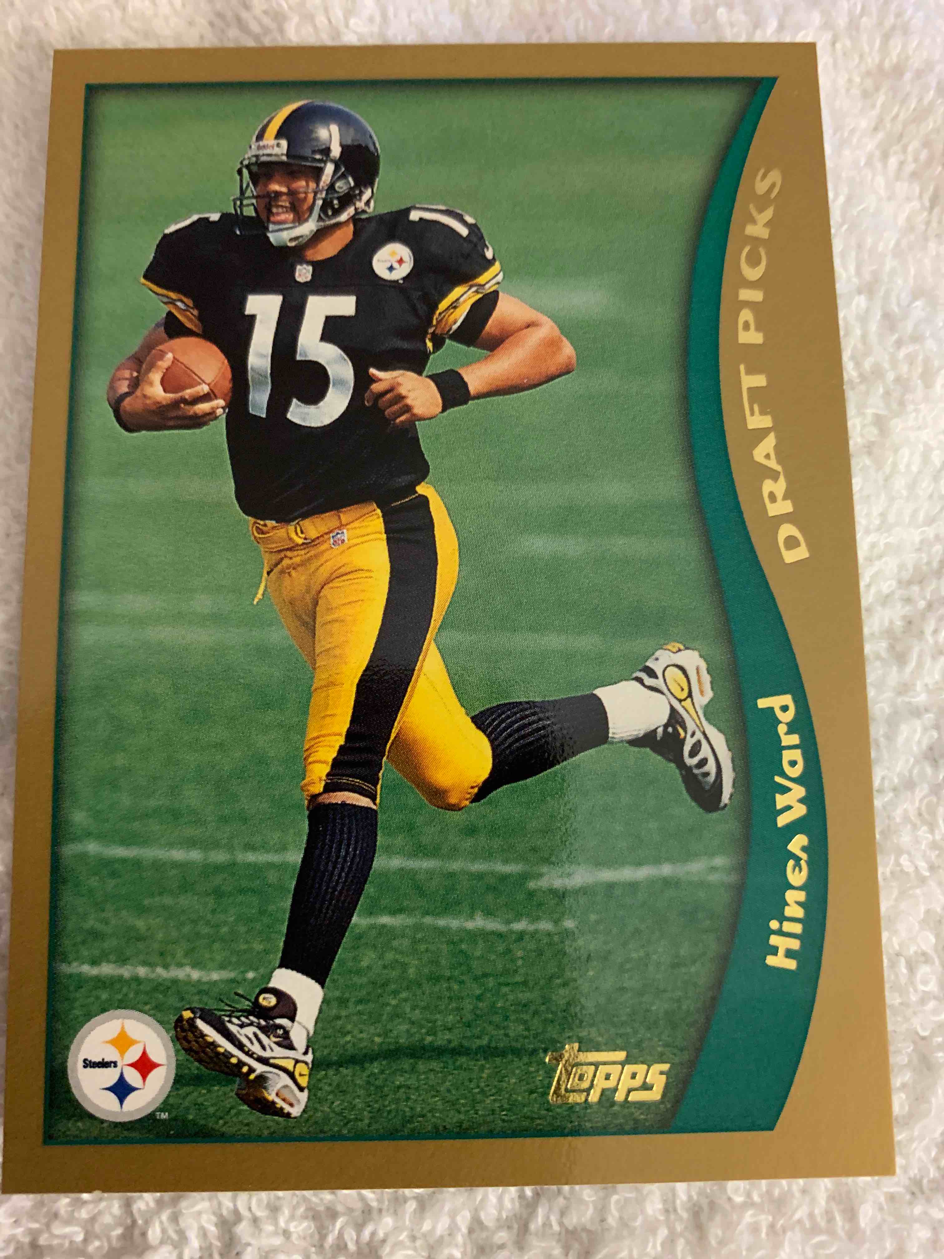 1998 Topps Football #341, Hines Ward Rookie Card