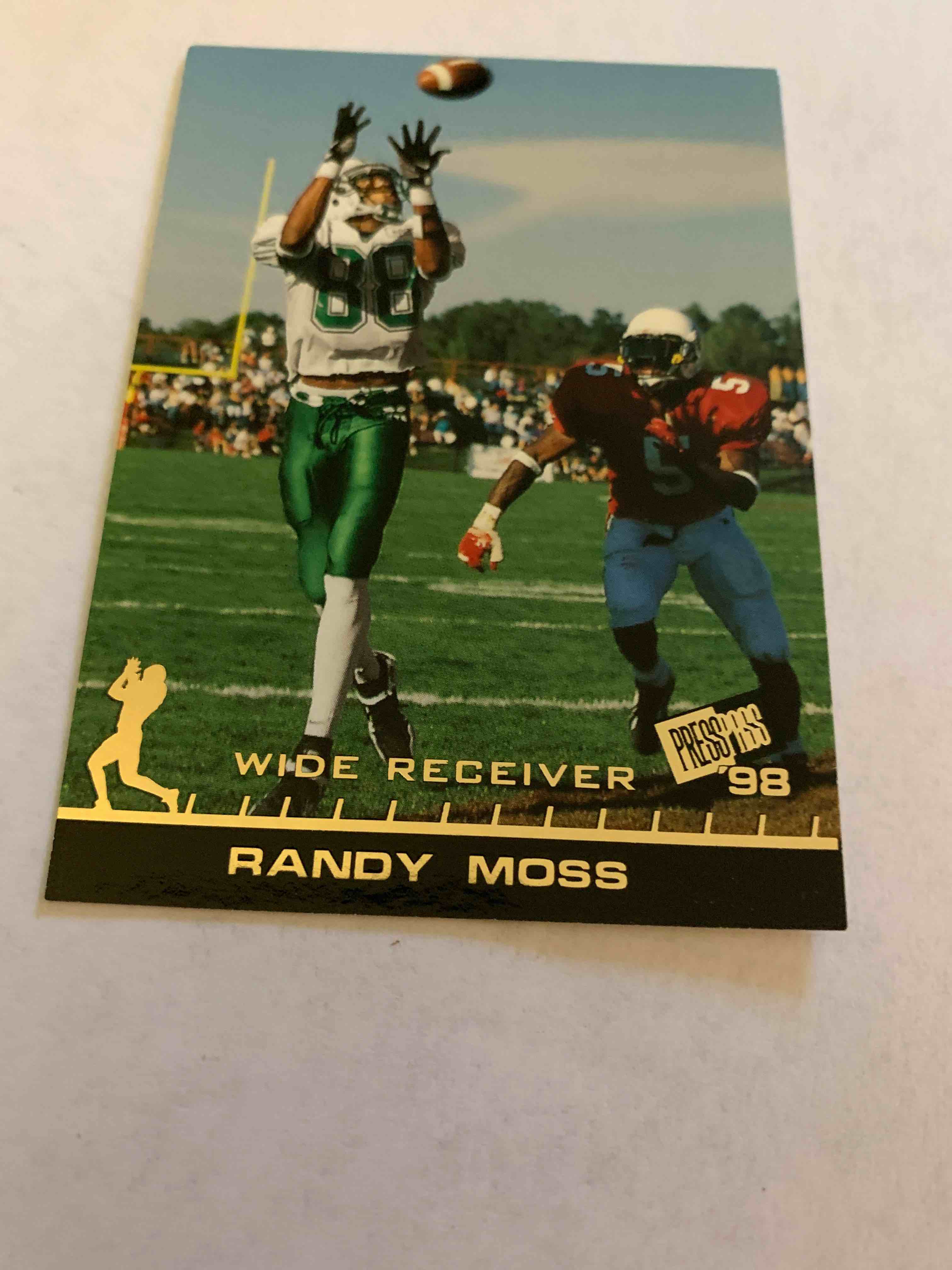 1999 Press Pass #5, Randy Moss Rookie Card