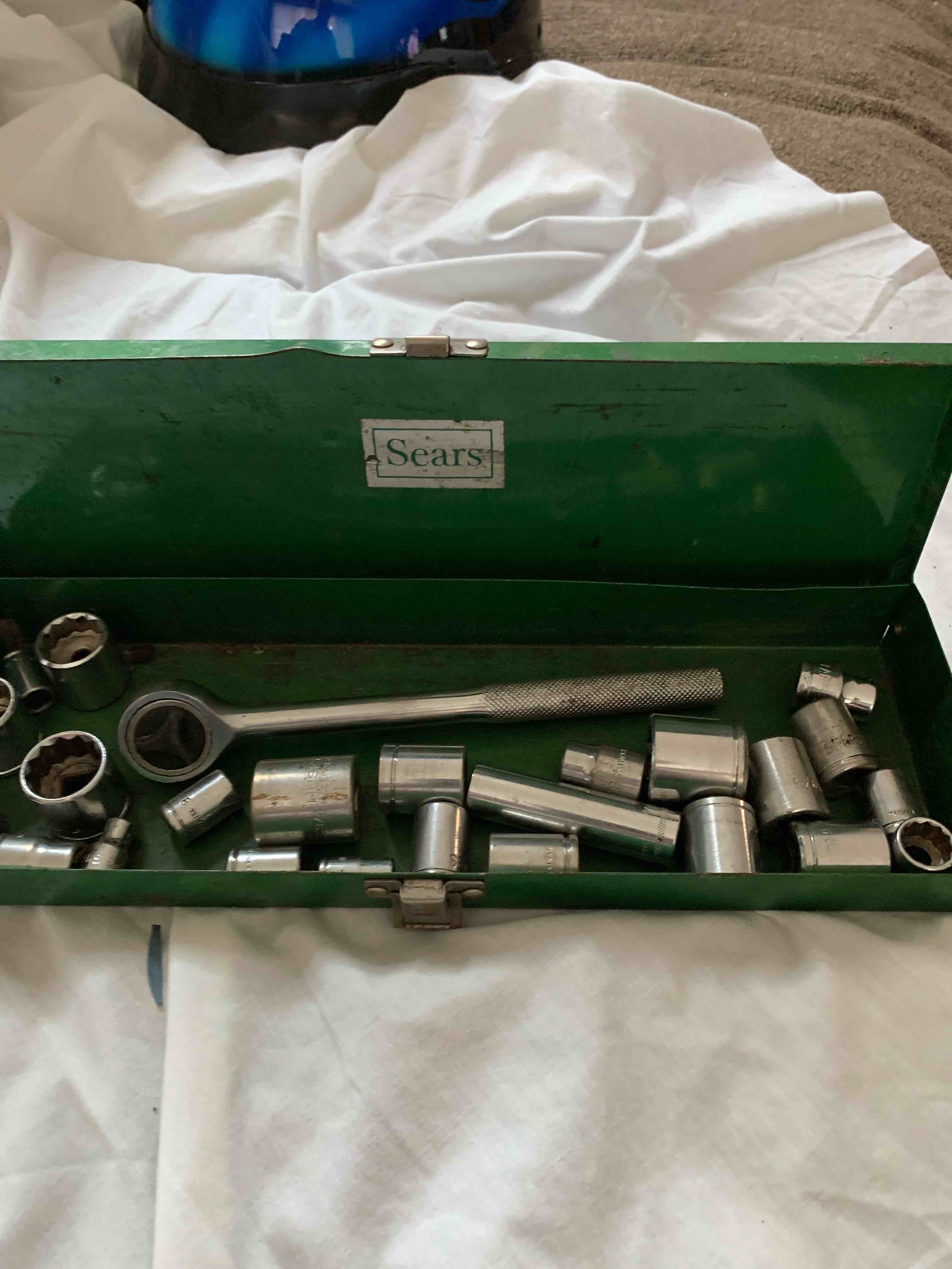 3/8” Ratchet with an Assortment of Sockets