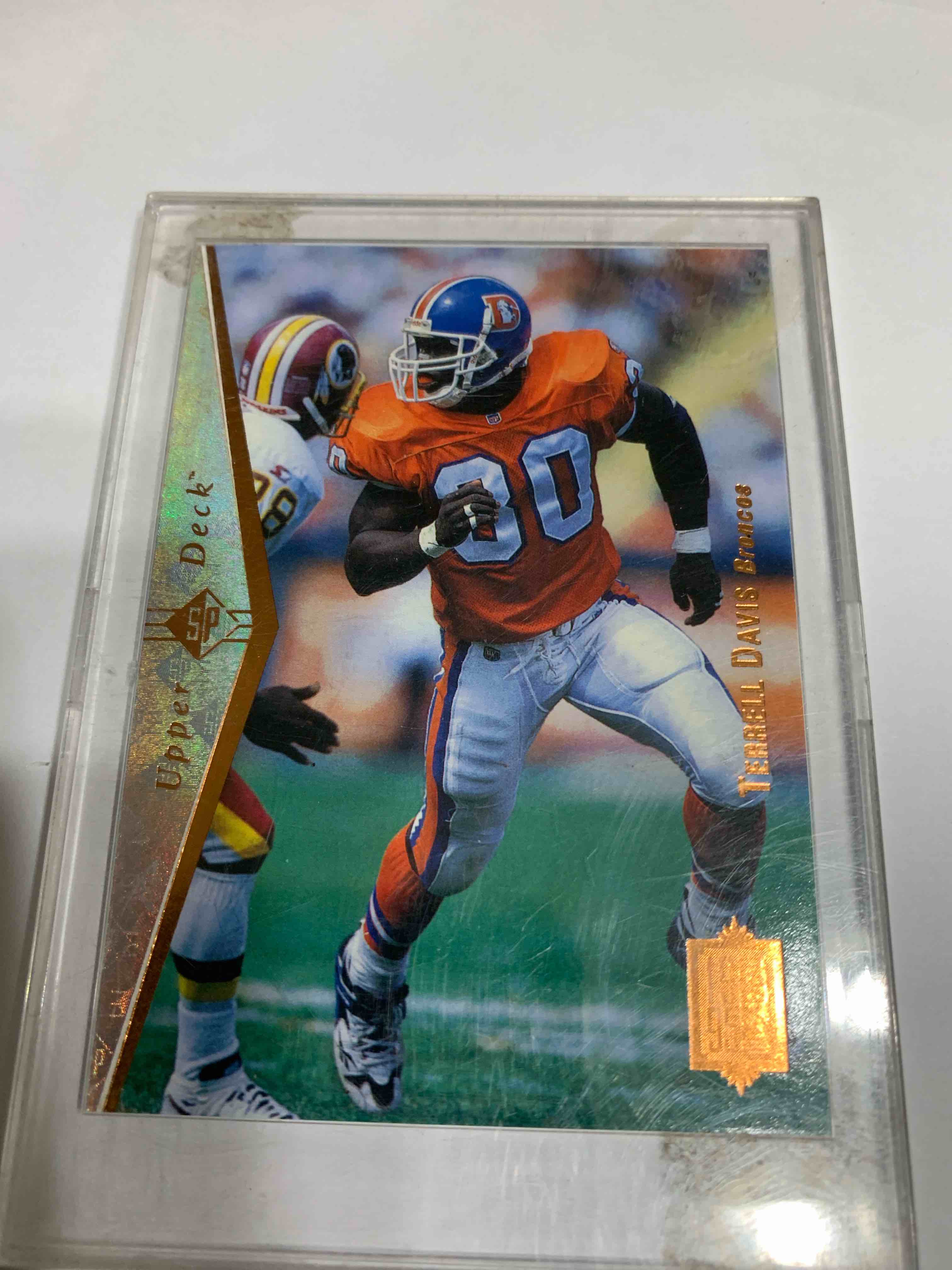 1995 Upper Deck #130, Terrell Davis Rookie Card