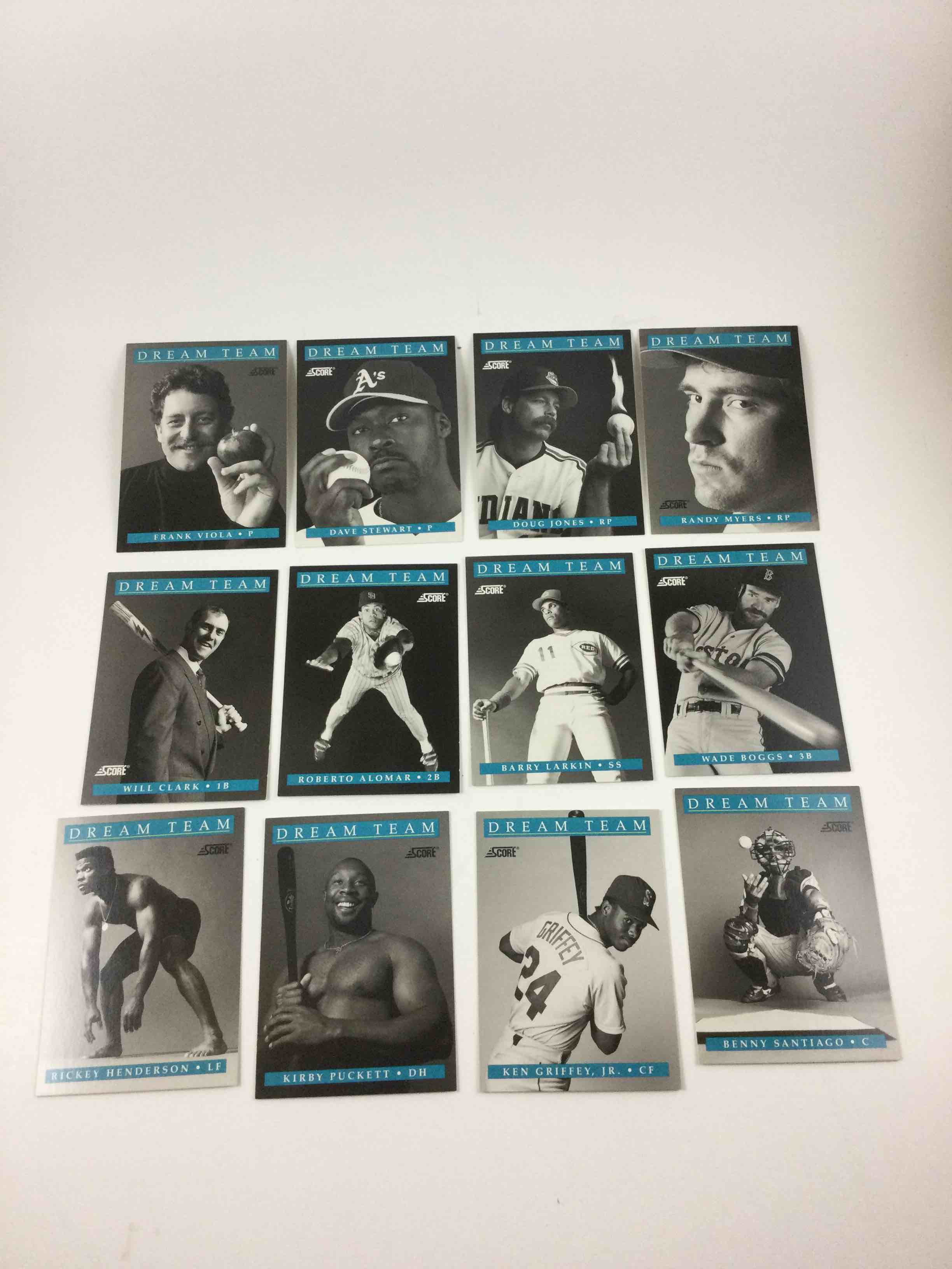 Lot of (12) Score “Dream Team” Cards
