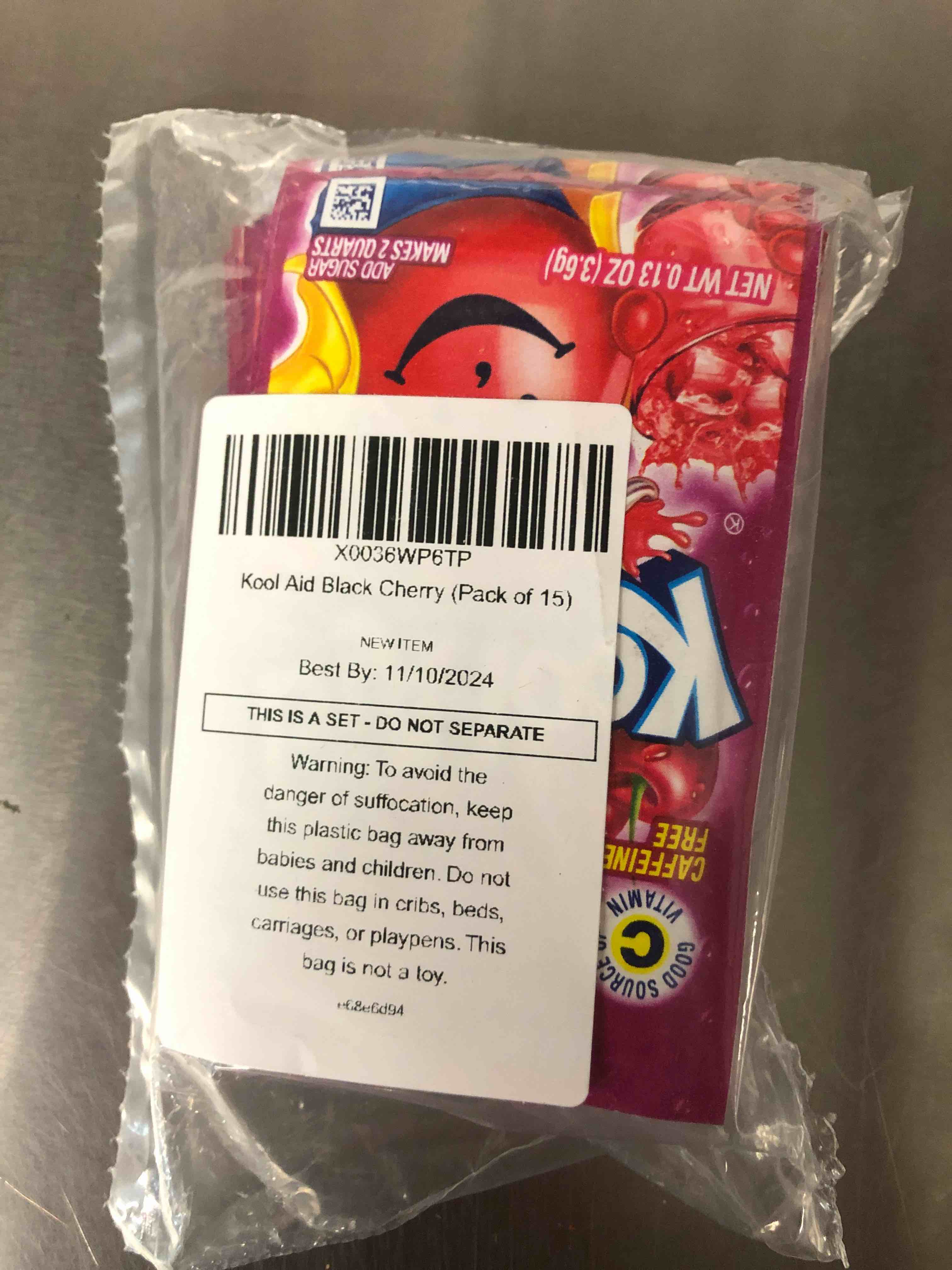 Kool Aid Black Cherry (Pack of 15)