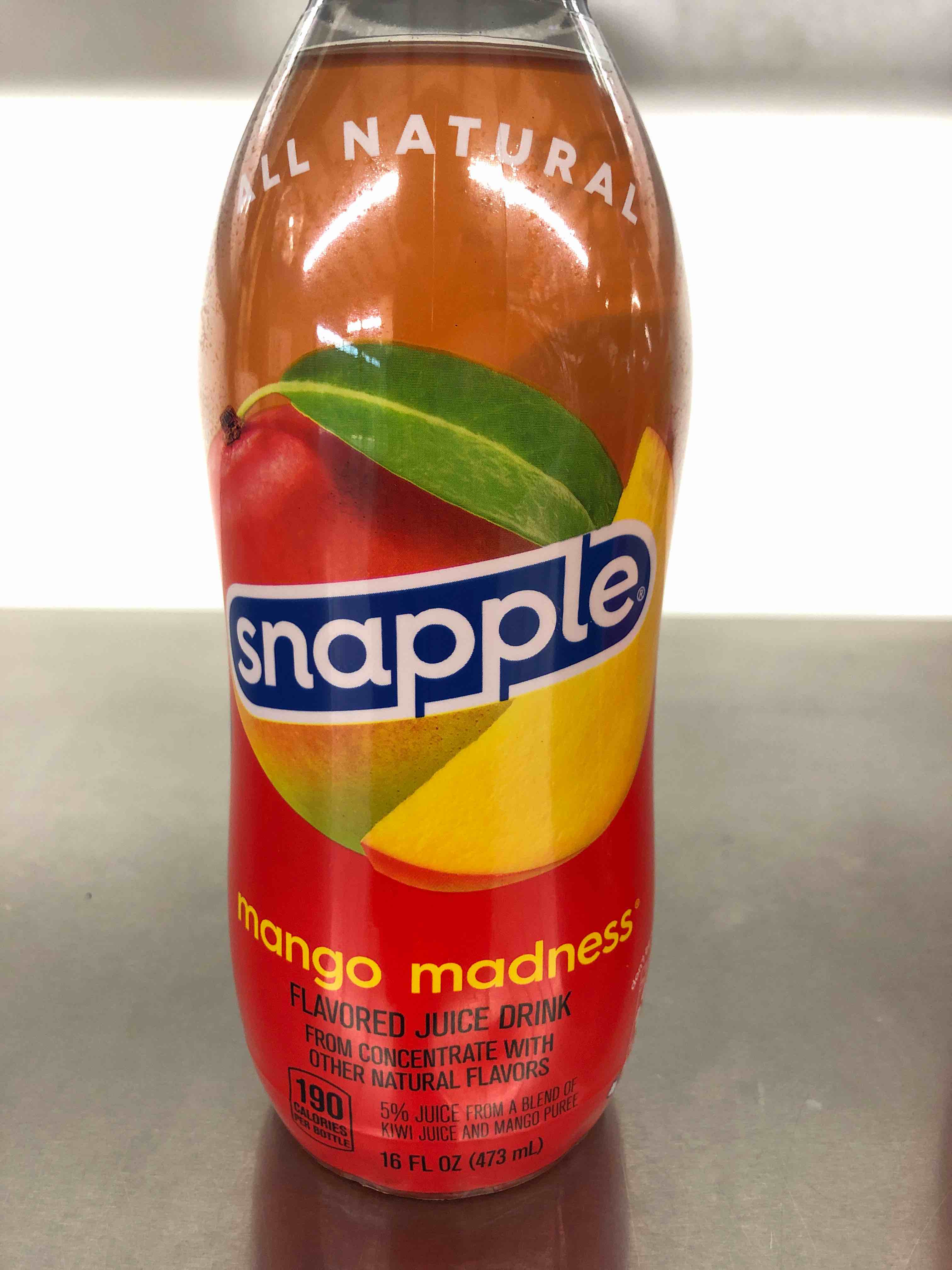 Snapple Mango Madness 16oz Bottle