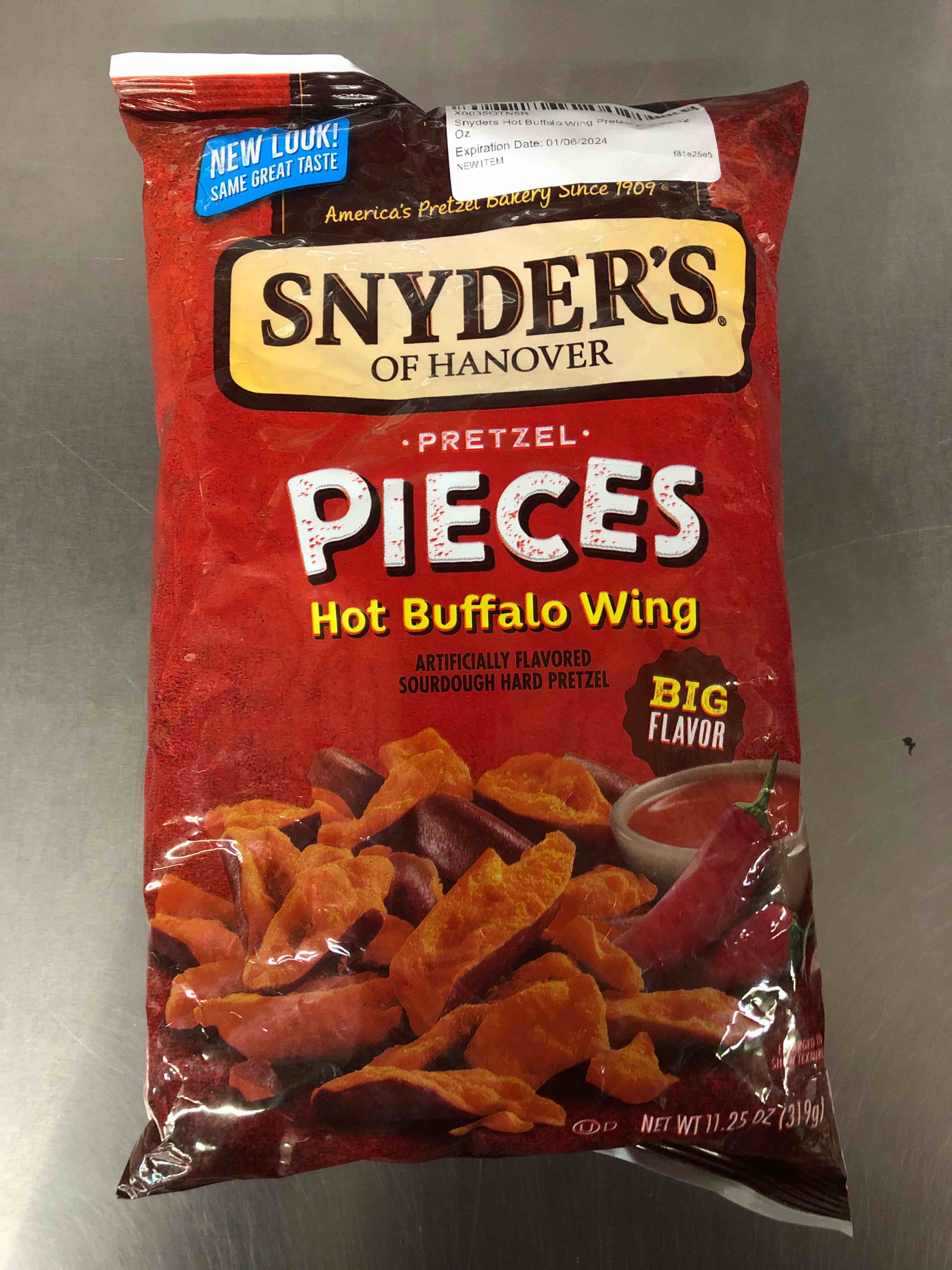 Snyders Hot Buffalo Wing Pretzel Pieces