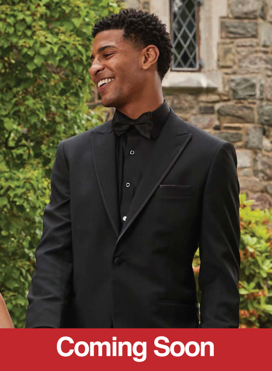 Ike Behar Black Slim Fit Tuxedo | Louie's Tux Shop